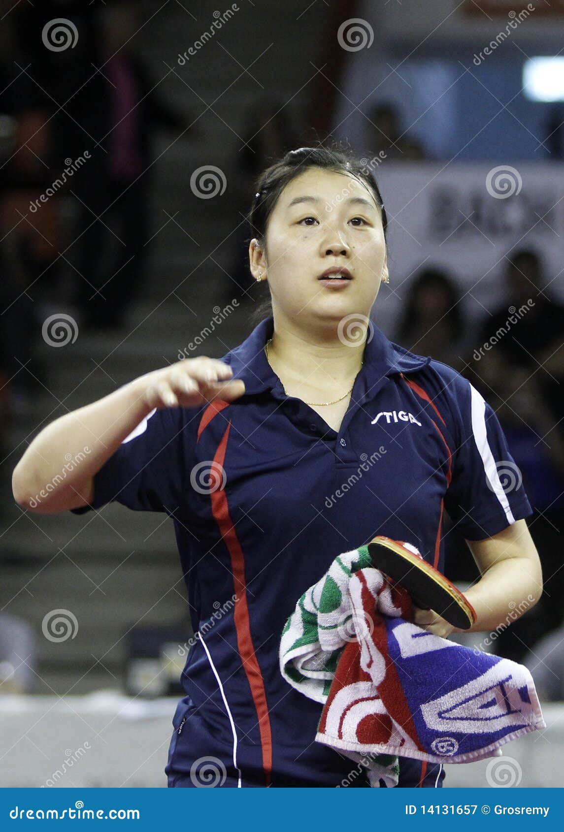 Li Xue (FRA) editorial photography. Image of championship - 14131657