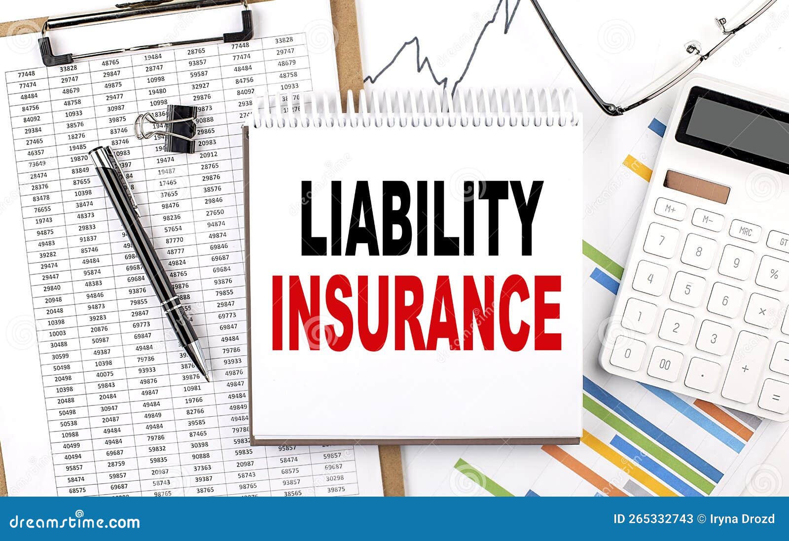 TIME TO INVEST Text on Notebook with Chart, Calculator and Pen Stock ...