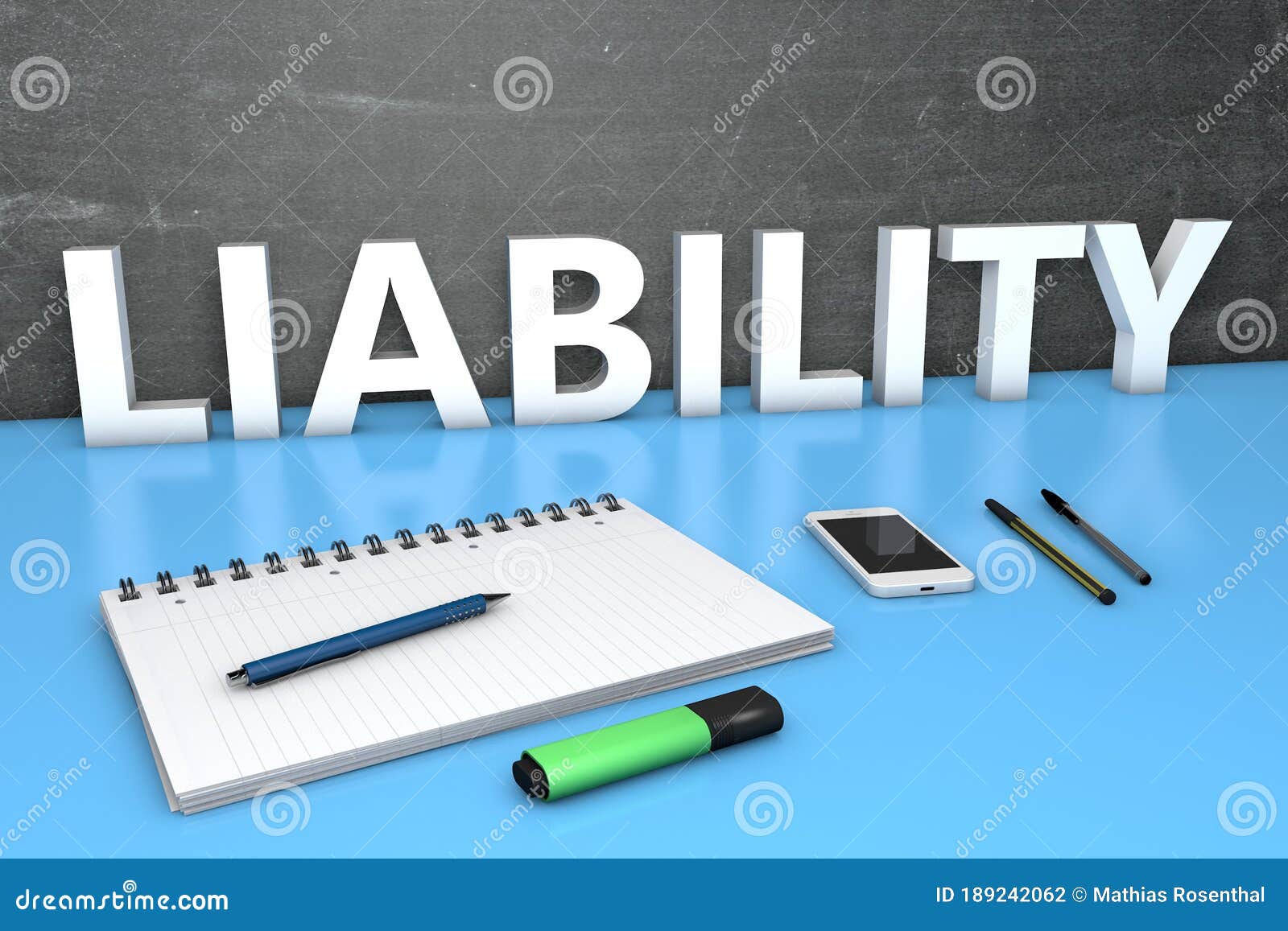 Liability stock illustration. Illustration of responsible - 189242062