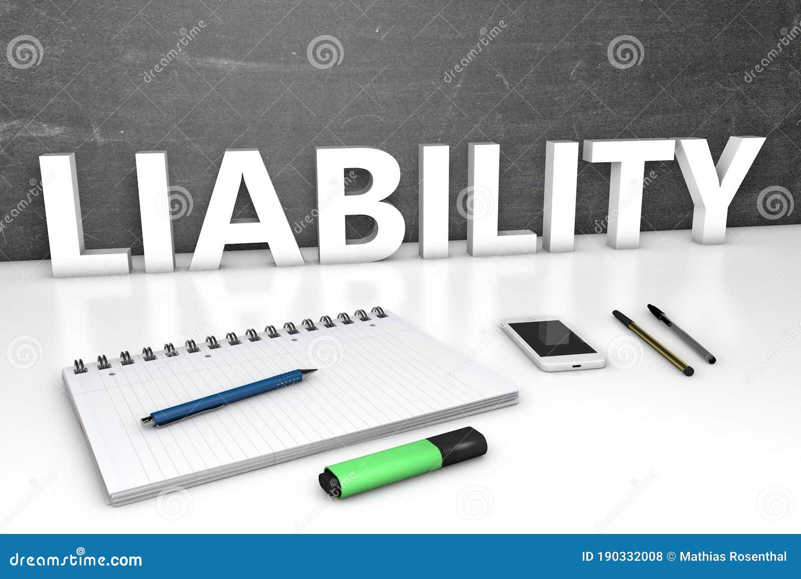 Liability stock illustration. Illustration of business - 190332008