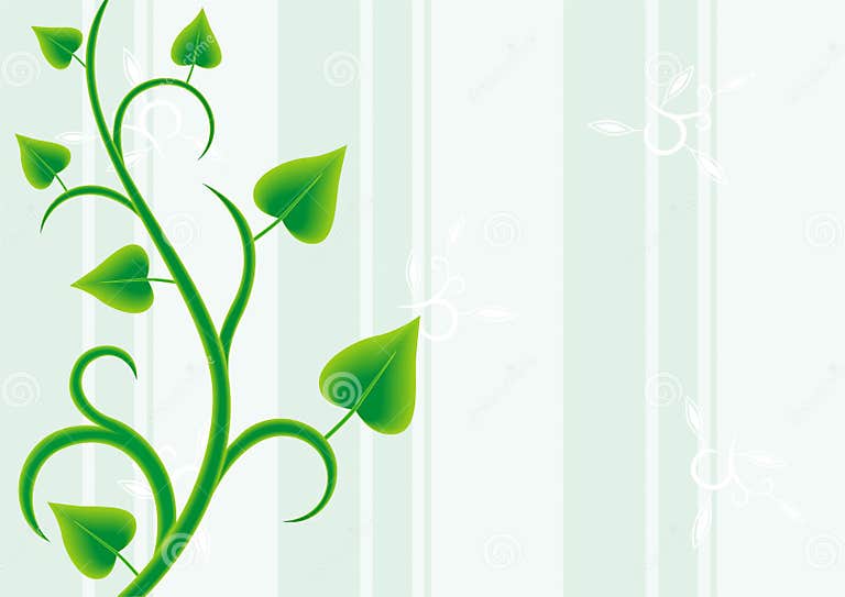 Liana decor stock vector. Illustration of background - 17444740