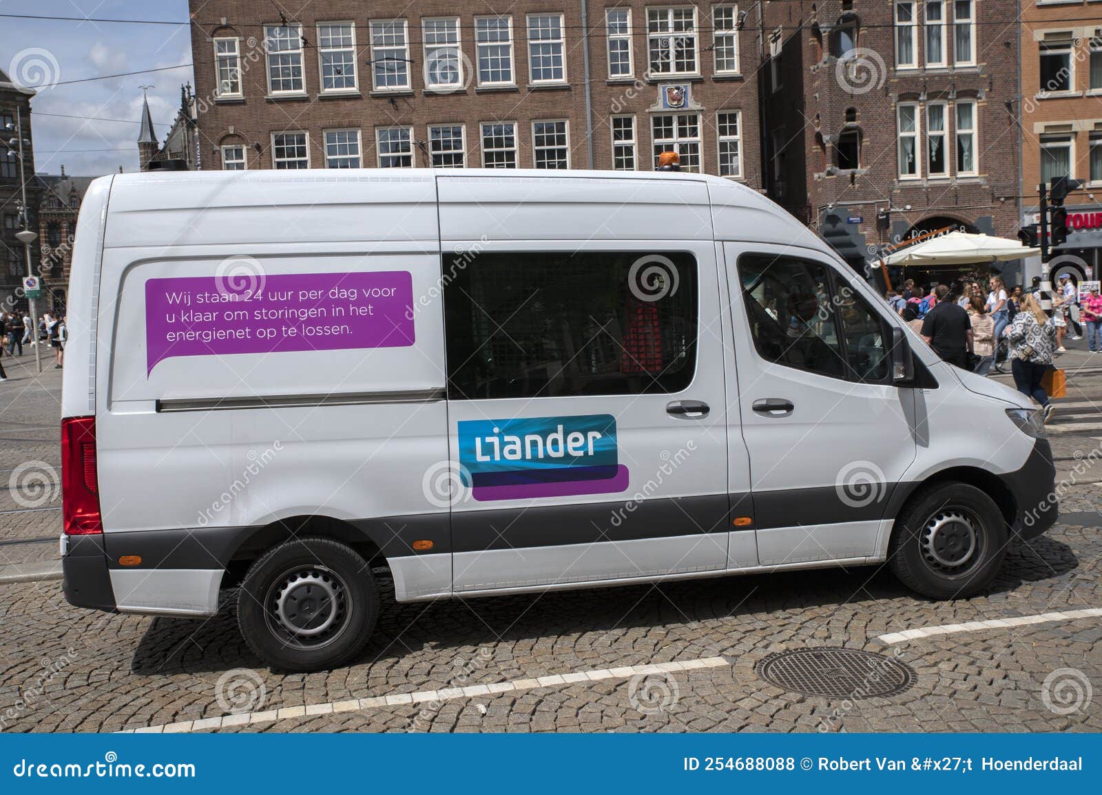 Liander Company Van at Amsterdam the Netherlands 28-7-2022 Editorial ...