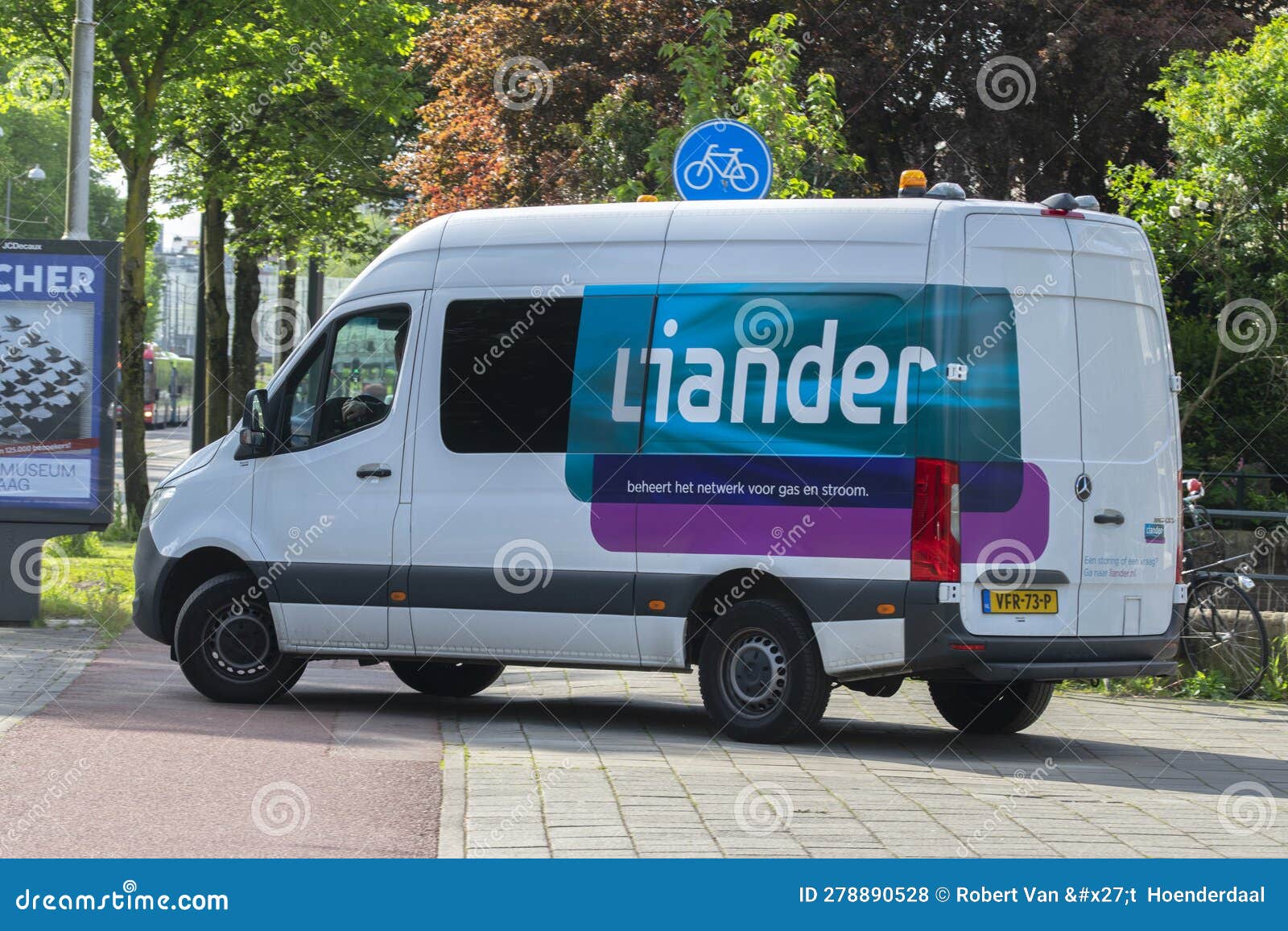 Liander Company Van at Amsterdam the Netherlands 17-5-2023 Editorial Stock Photo - Image of ...
