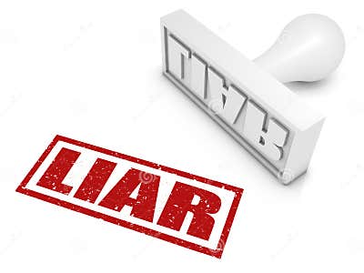 Liar! stock illustration. Illustration of deceptive, word - 16721967