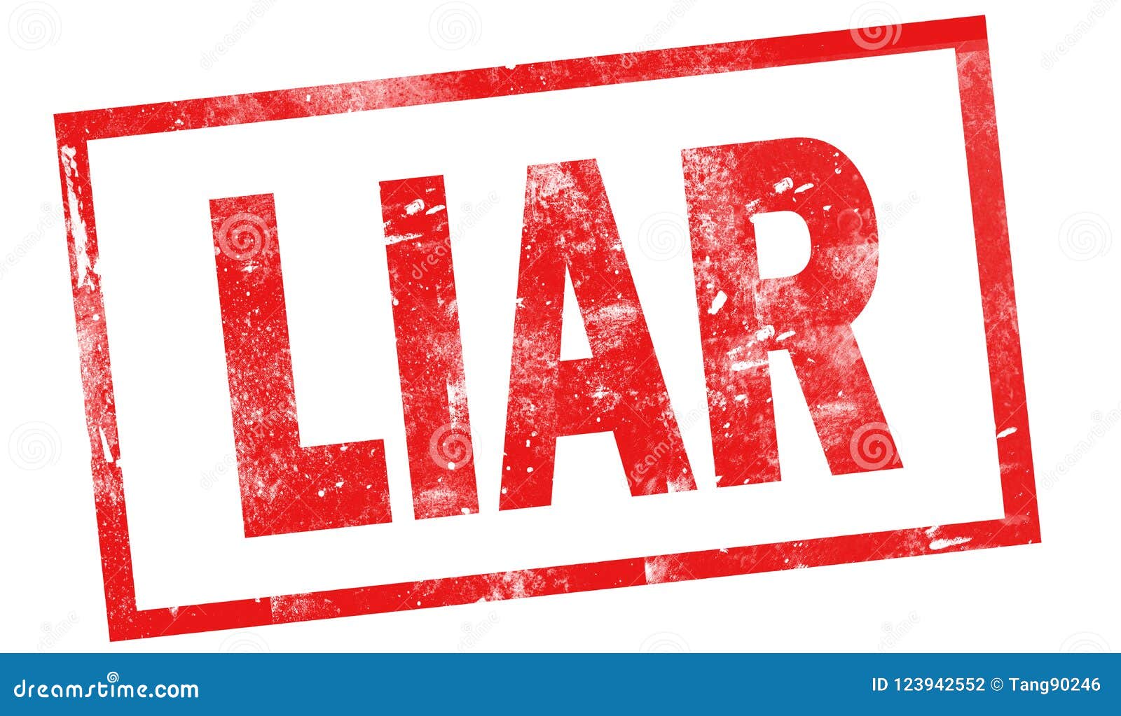 Liar in red ink stamp stock illustration. Illustration of internet ...