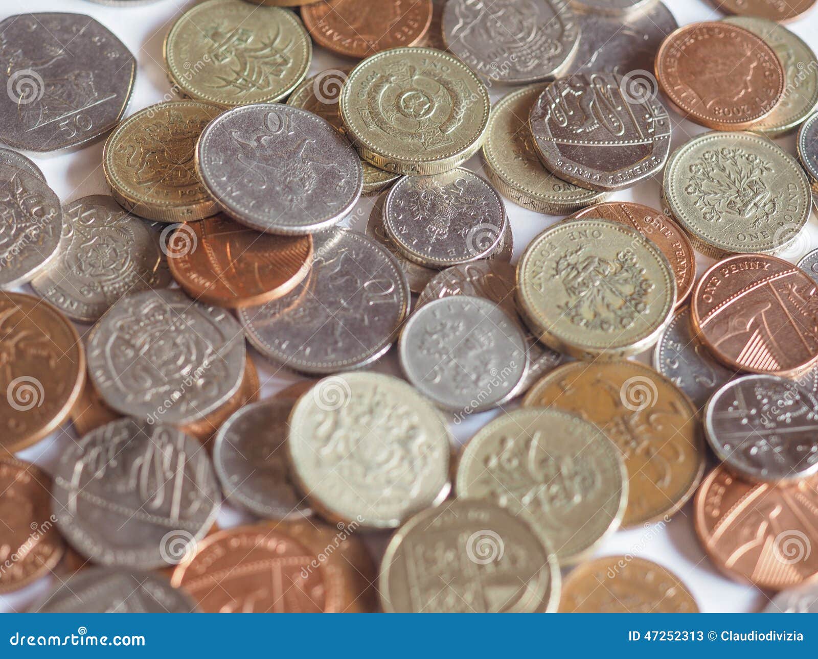 Libbre e penny immagine stock. Immagine di britannico - 47252313