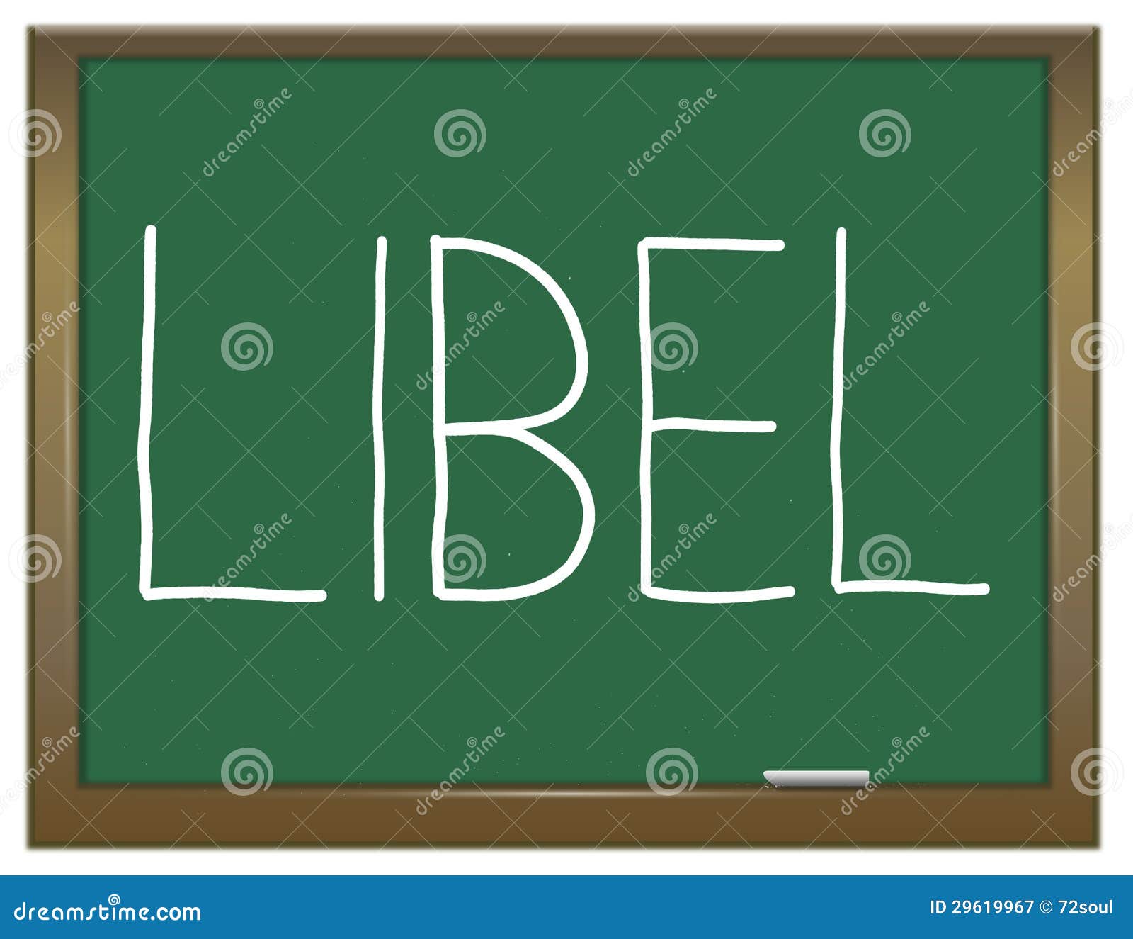 Libel concept. stock illustration. Illustration of character - 29619967