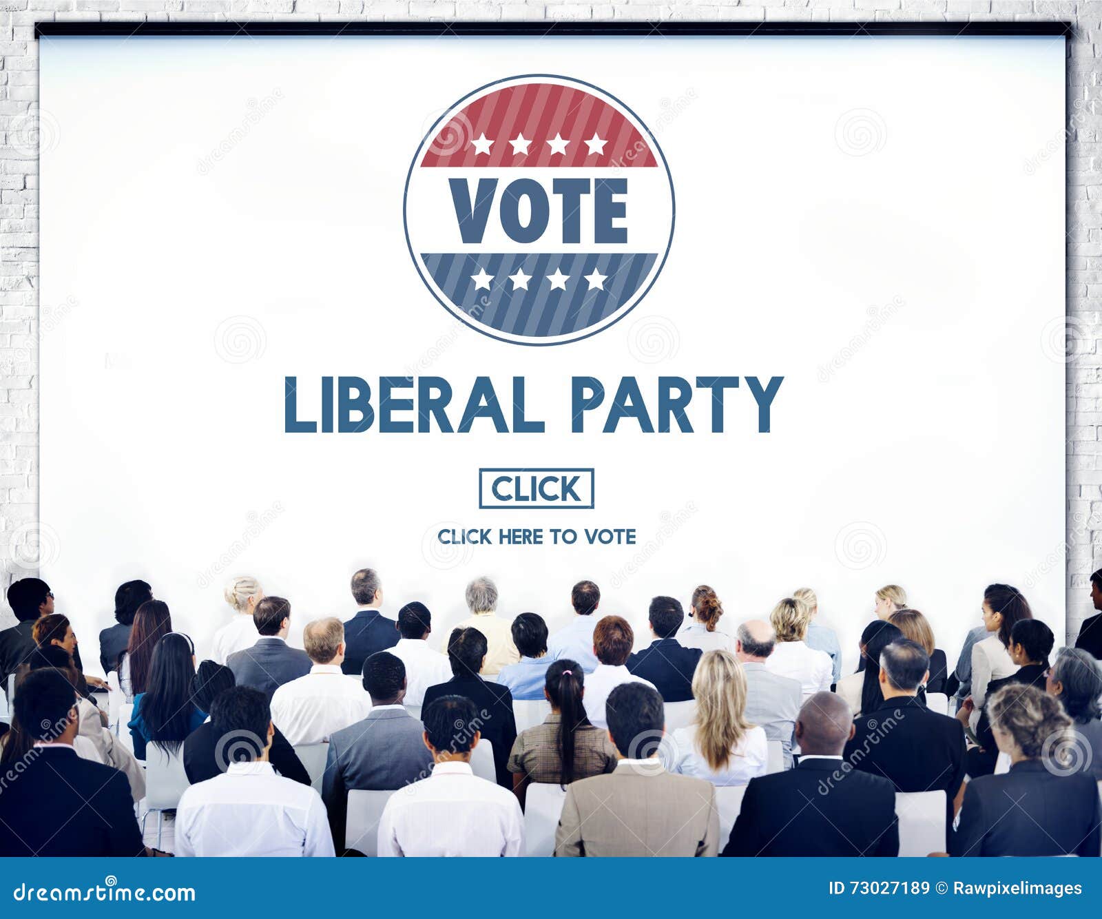 Liberal Party Election Vote Democracy Concept Stock Image - Image of ...