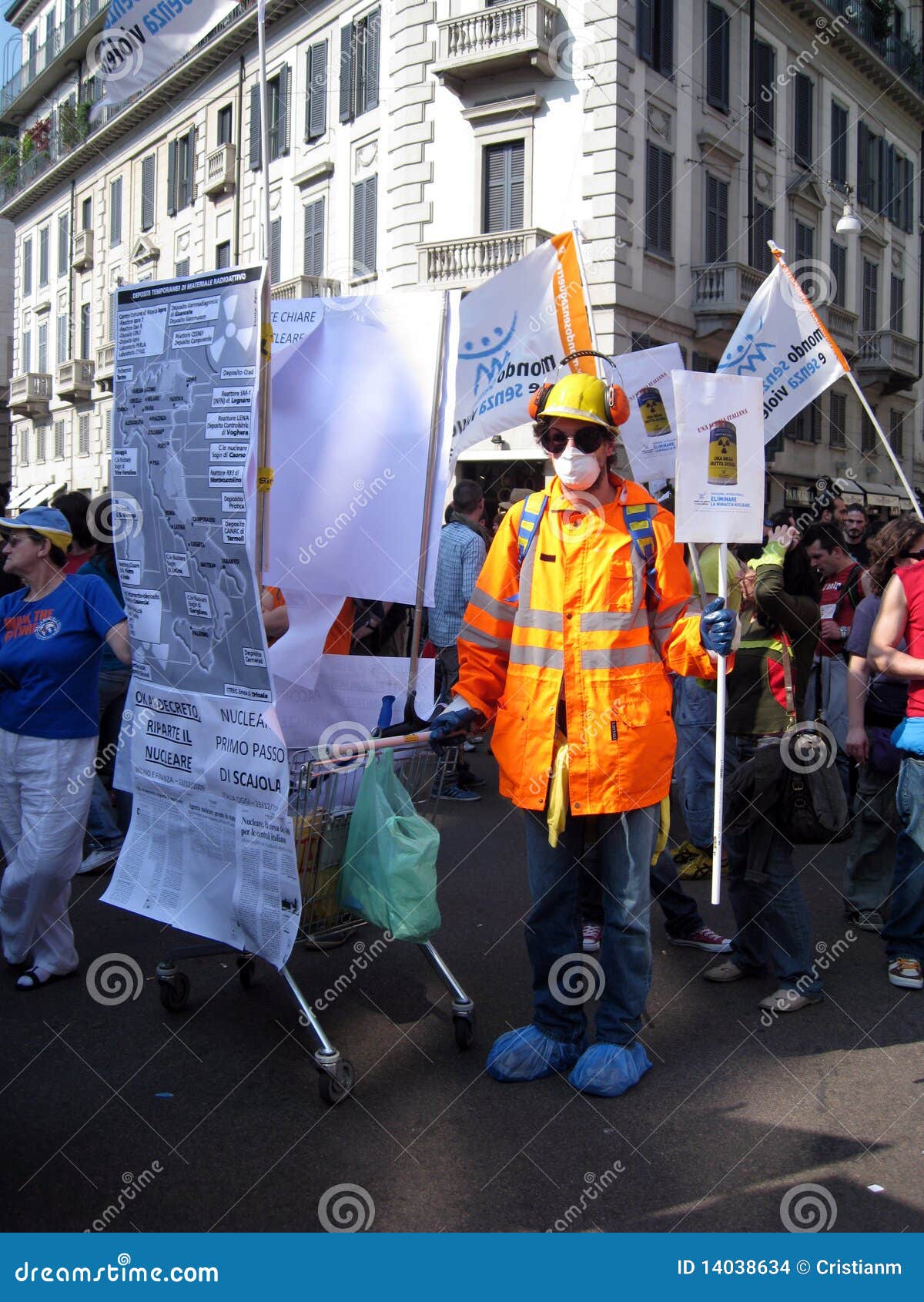 Liberation Day Protest in Milan,Italy, Editorial Stock Image - Image of ...