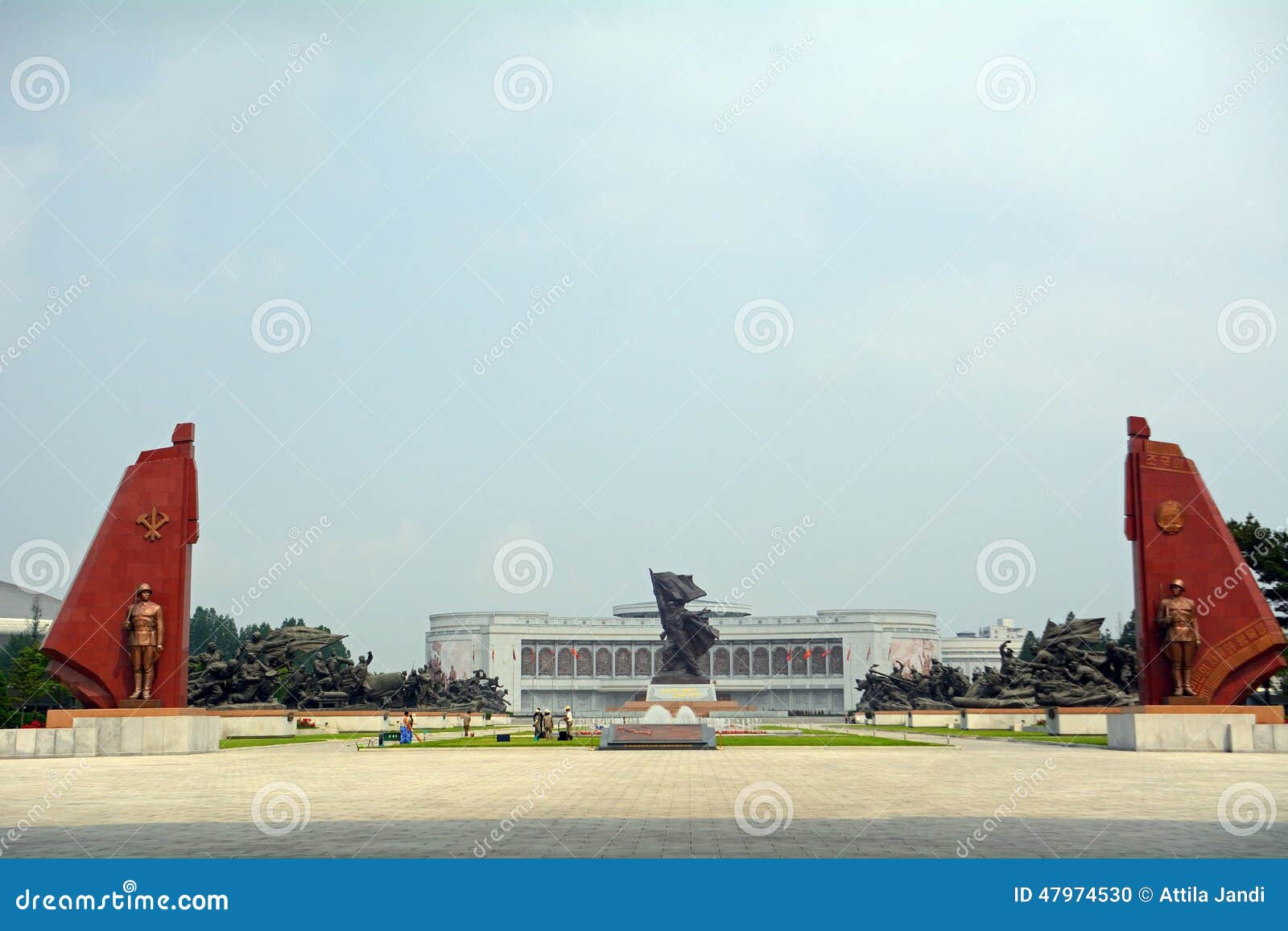 Liberation War Museum, Pyongyang, North-Korea Editorial Image - Image ...