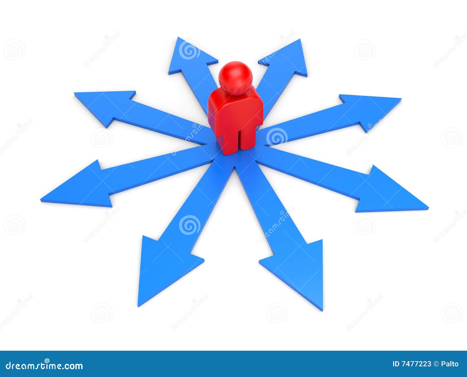 Libertad En Elegir. Concepto Stock de ilustración - Ilustración de idea ...