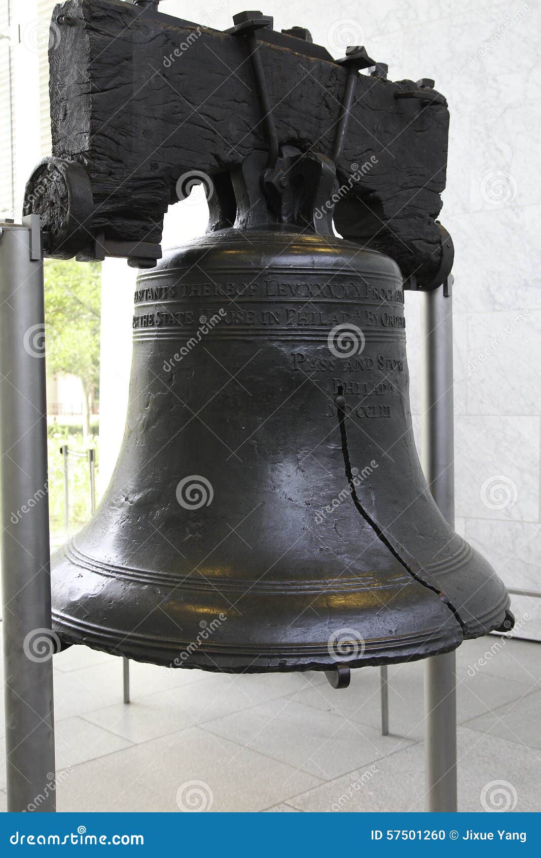 Liberty Bell stock photo. Image of symbol, freedom, independence - 57501260
