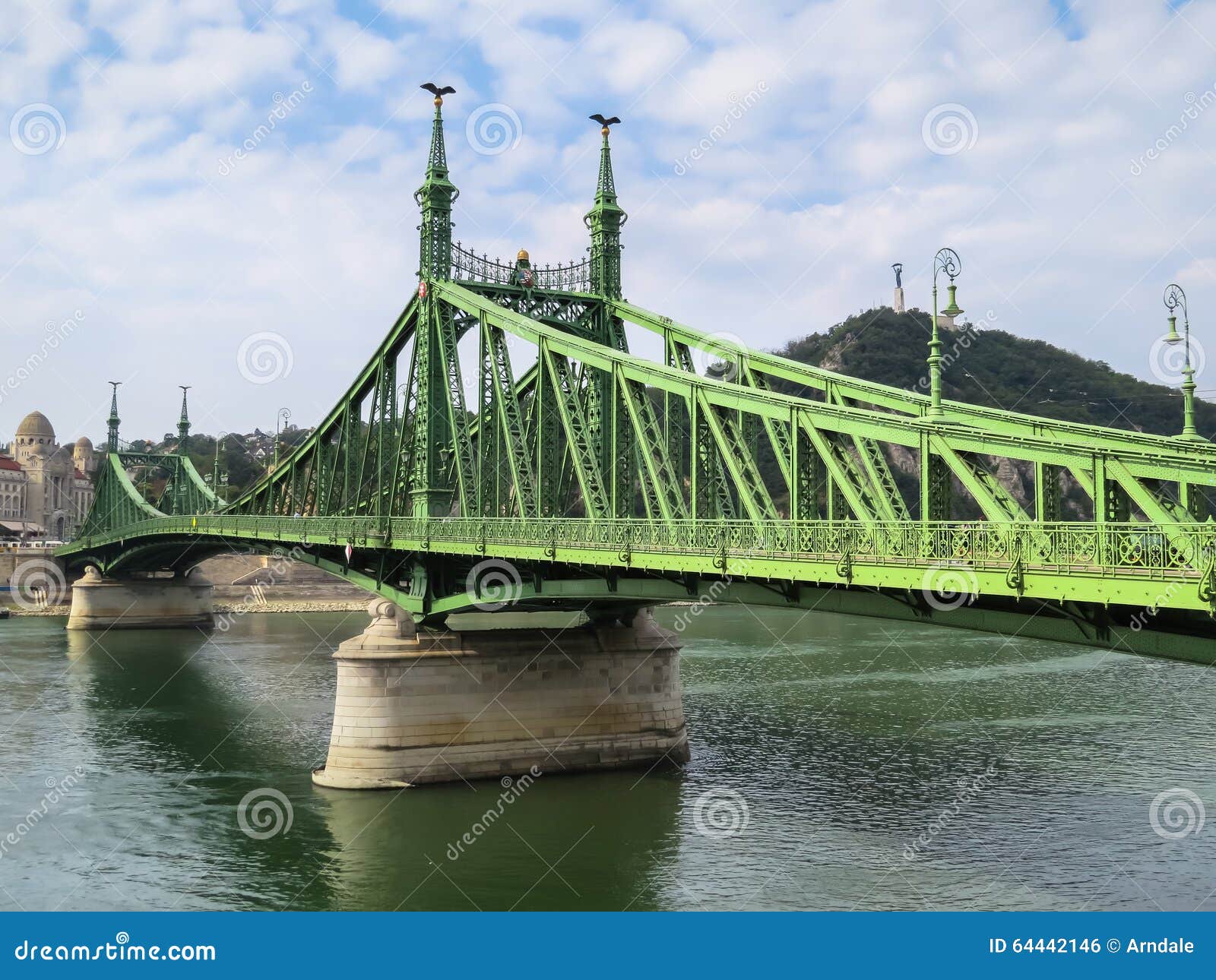 Liberty Bridge, Budapest, Hungary Stock Photo - Image of bridge ...