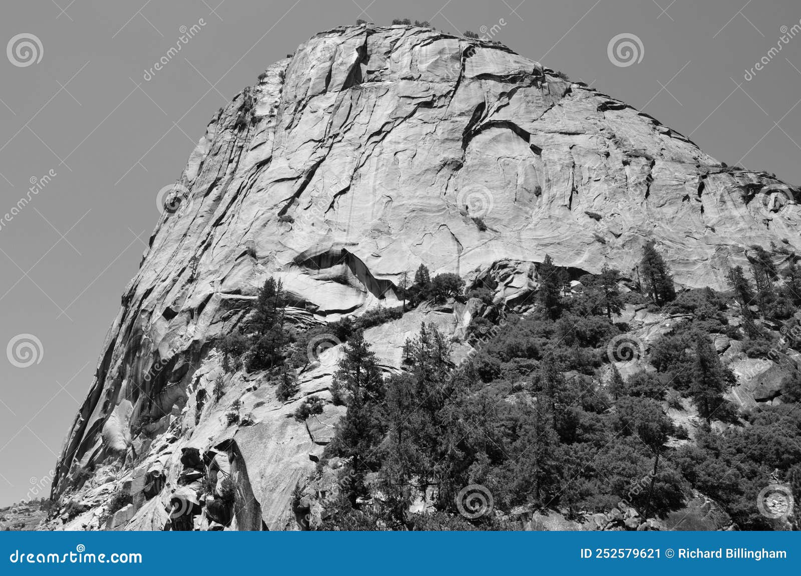 Liberty Cap Yosemite National Park California United States Stock