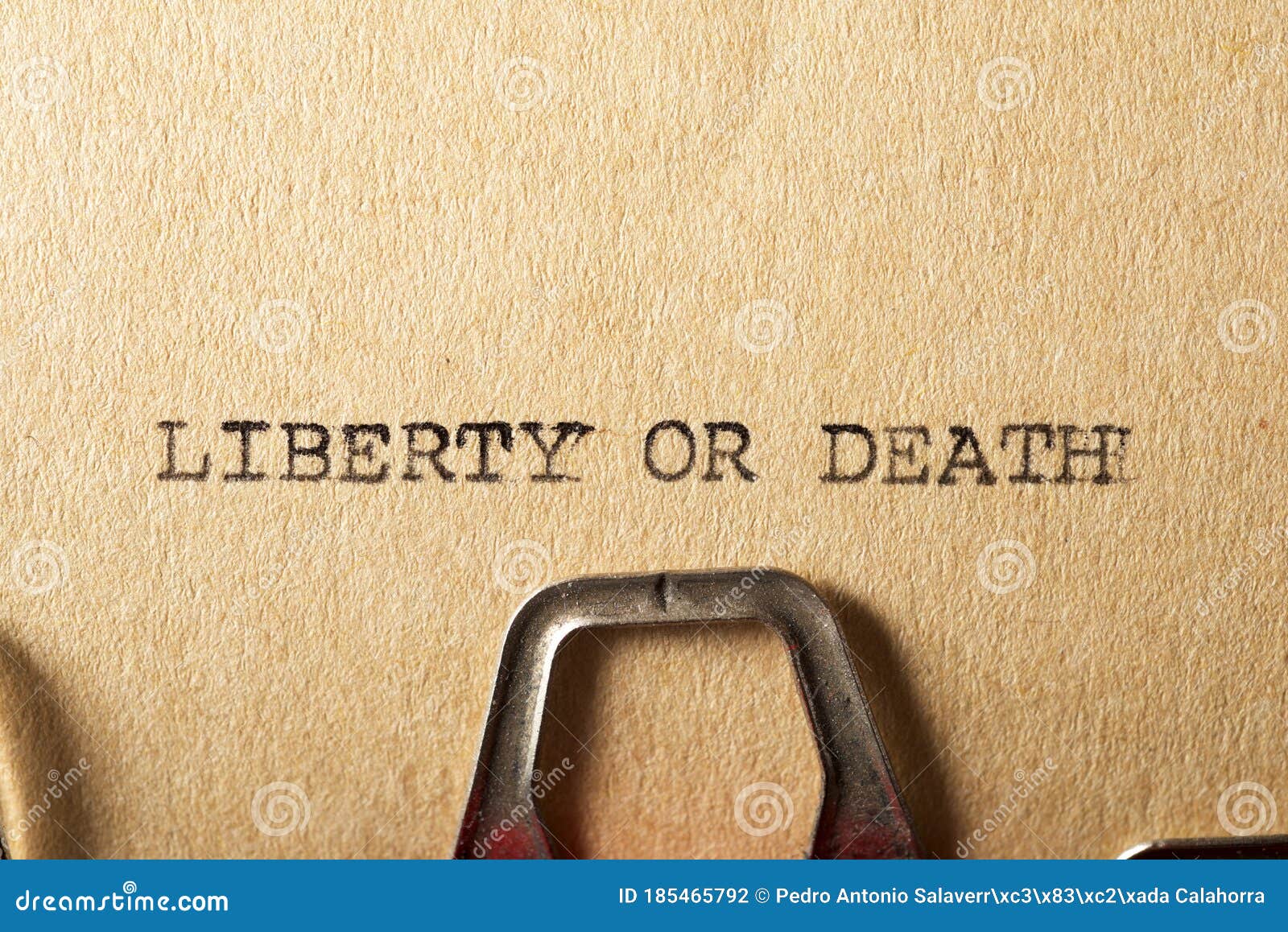 Liberty or death stock photo. Image of civil, party - 185465792