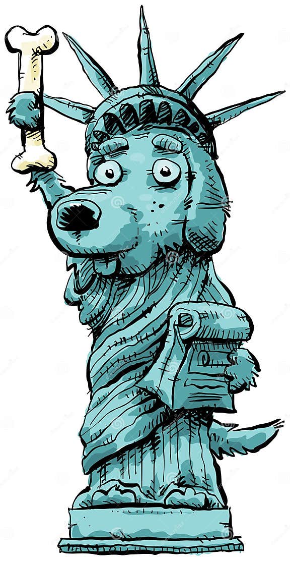 Liberty Dog stock illustration. Illustration of canine - 22938039