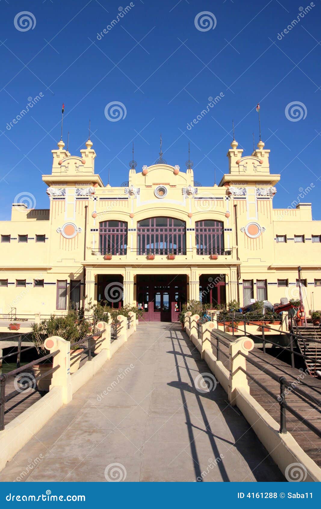 Liberty Facade & Corridor Stock Photo - Image of sicily, fancy: 4161288