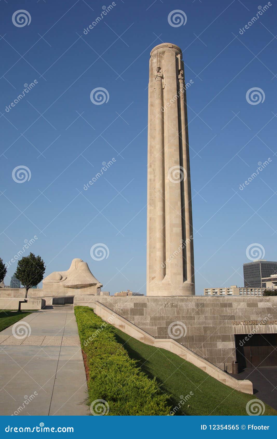 Liberty Memorial - Kansas City Stock Image - Image of memorial ...