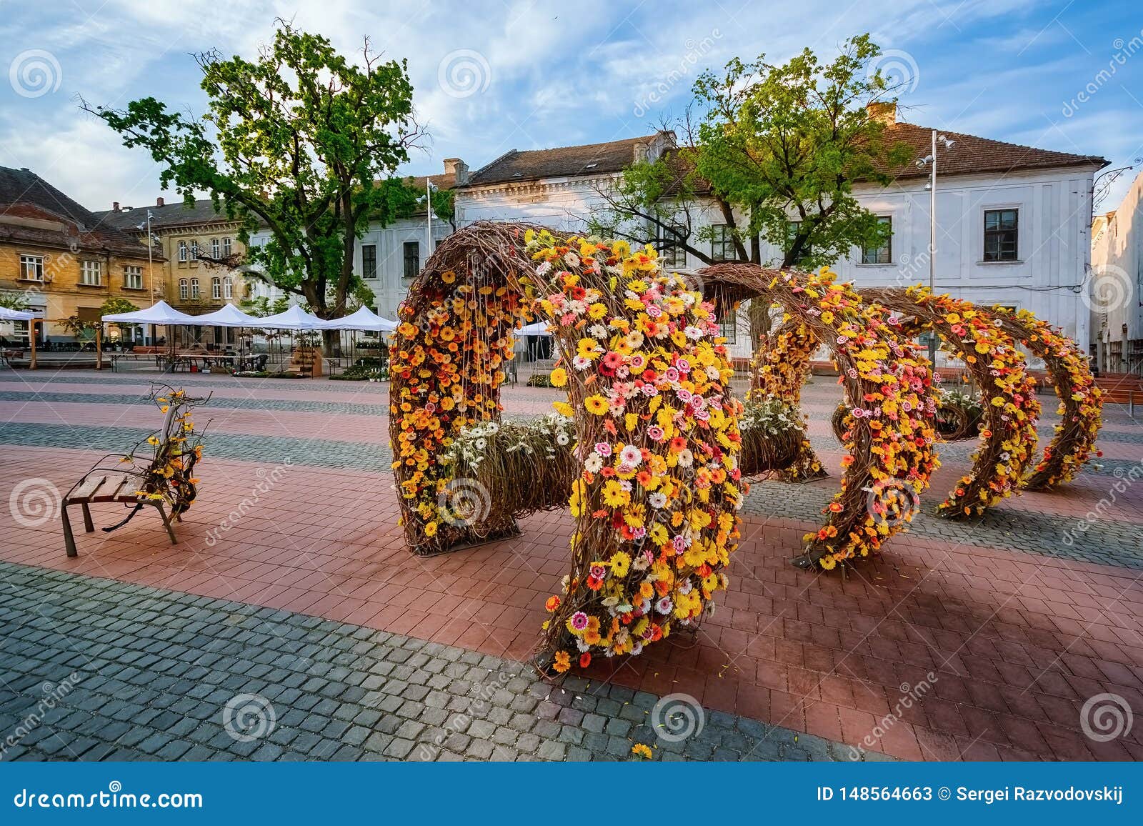 Liberty Square in Timisoara, Romania Stock Image - Image of europe ...