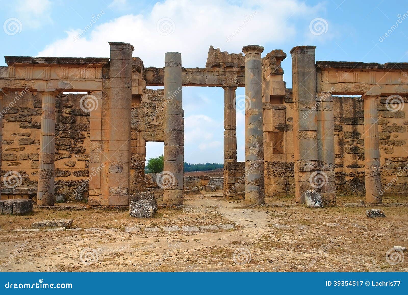 Libia stock image. Image of archeology, landmark, site - 39354517