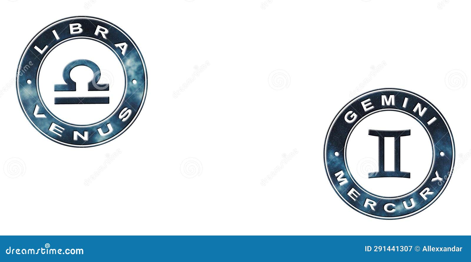 Libra and Gemini Compatibility Stock Illustration - Illustration of ...