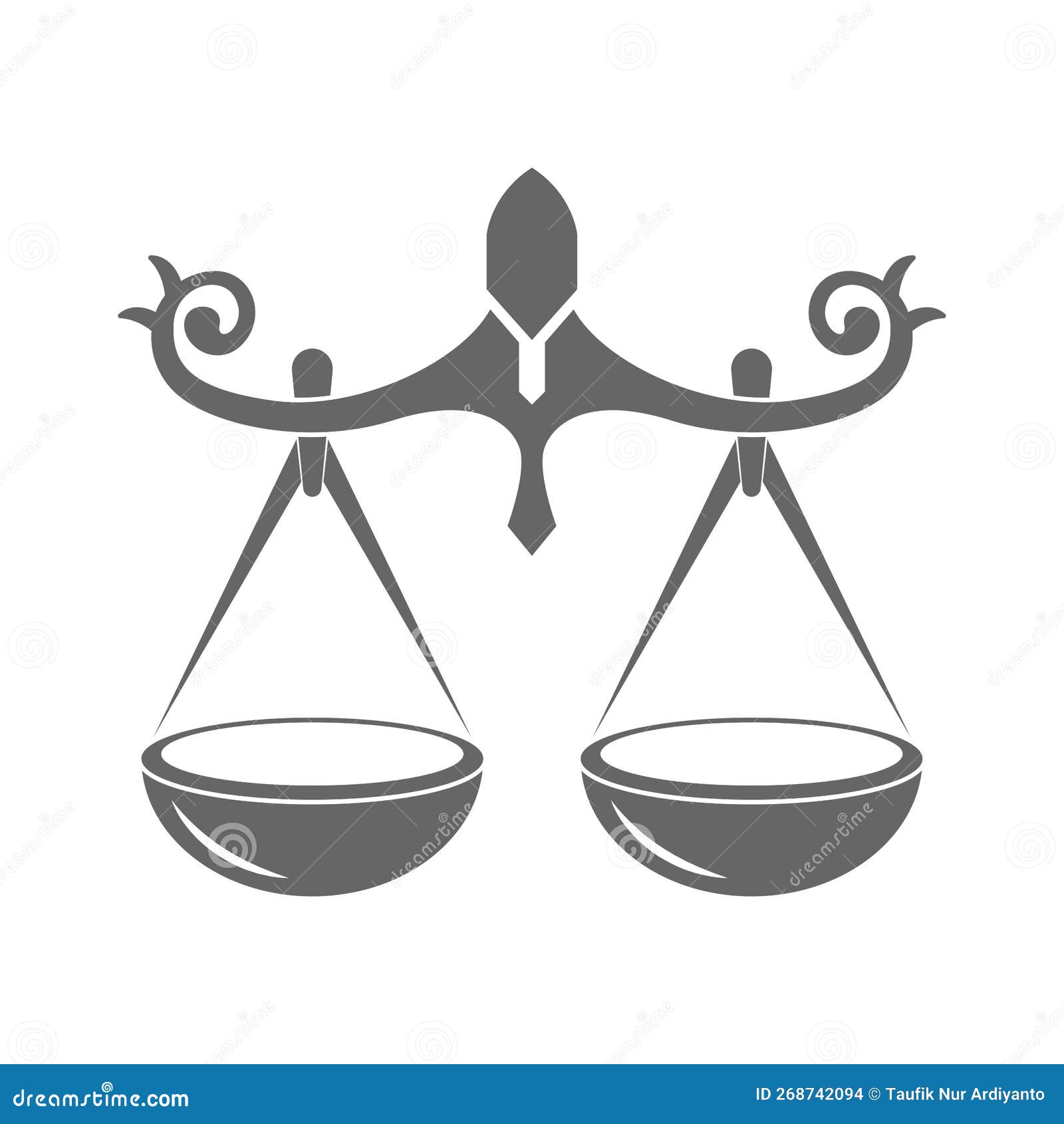 Libra logo icon design stock illustration. Illustration of logo - 268742094