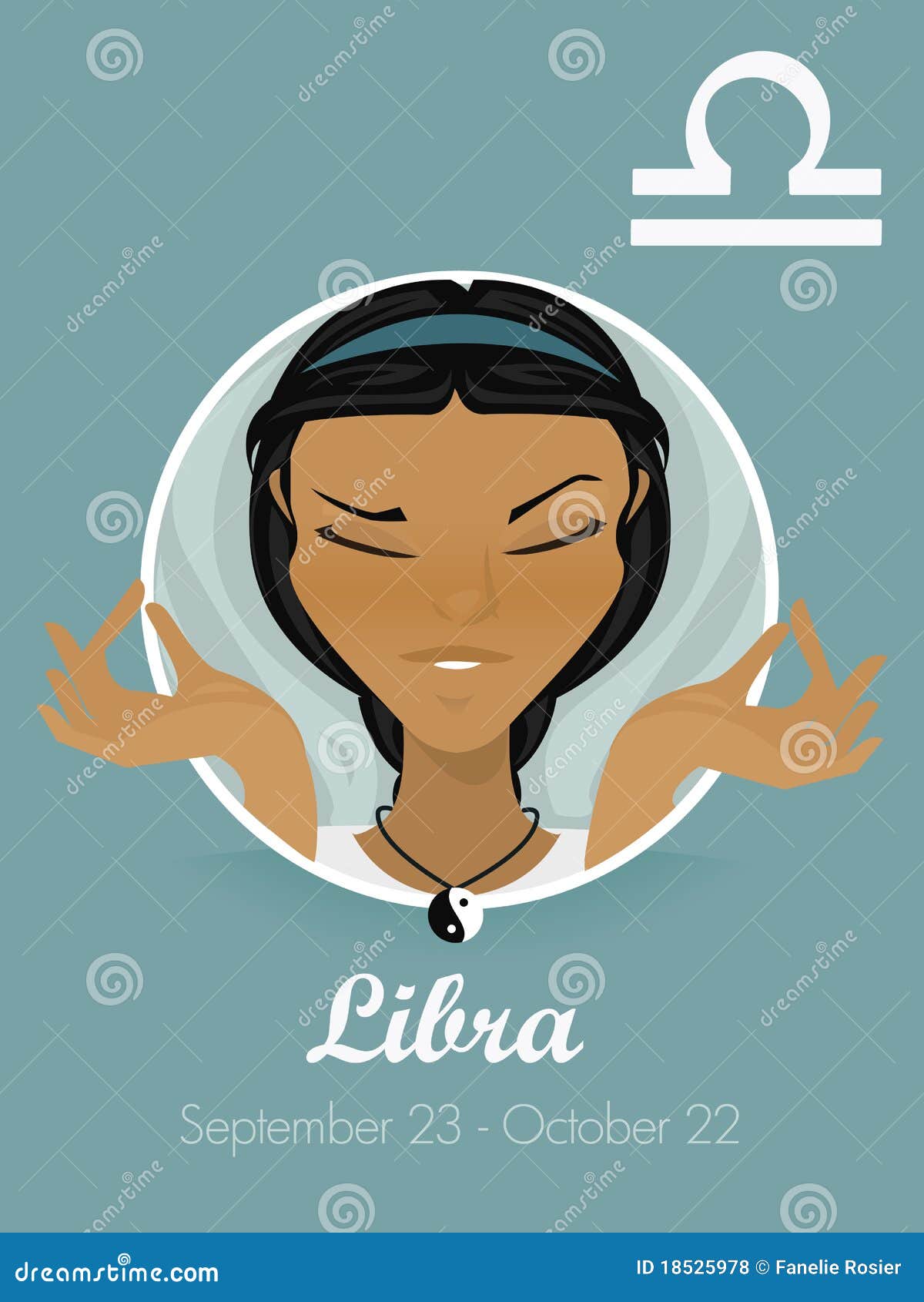 Libra sign vector stock vector. Illustration of ethnic - 18525978