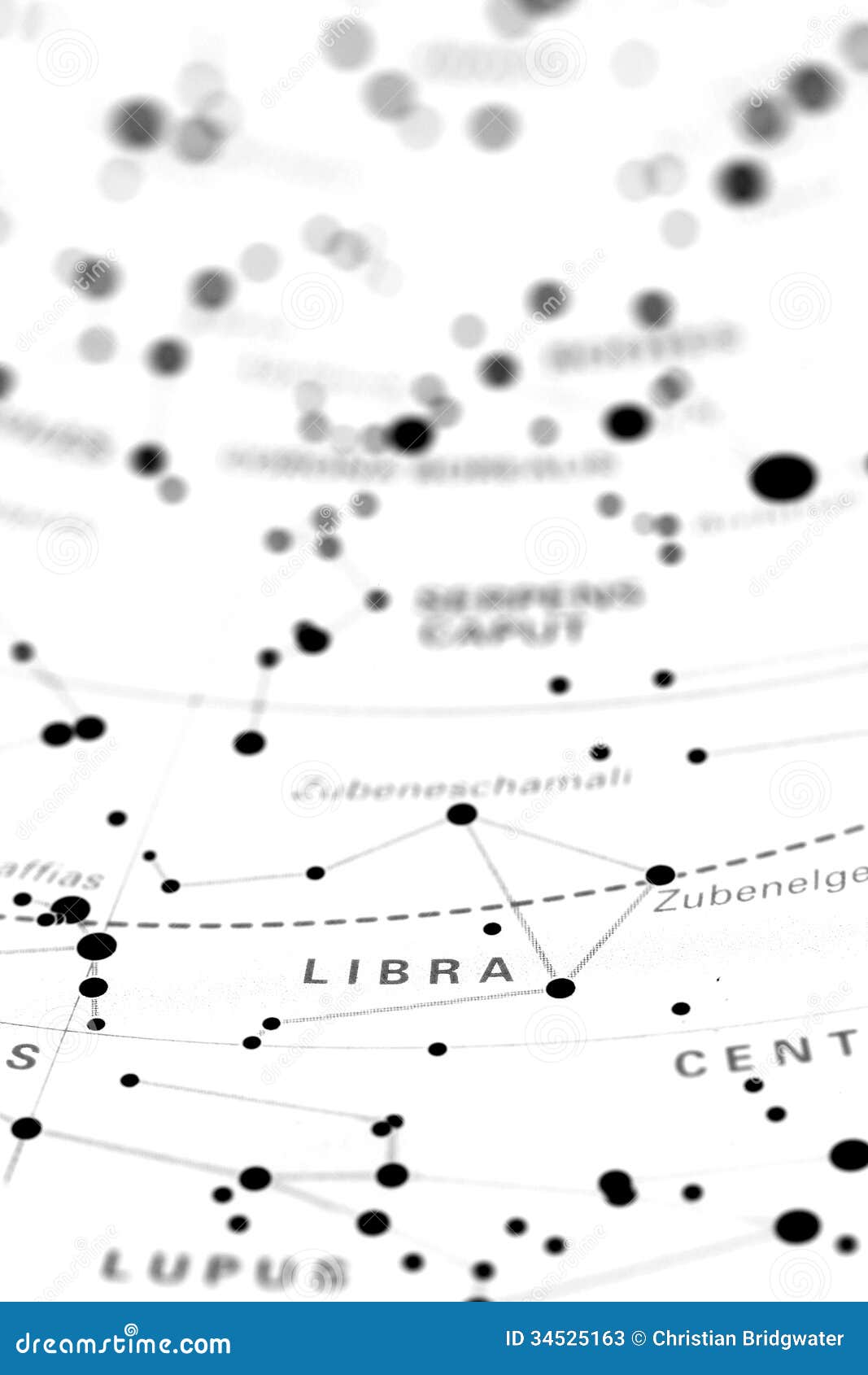 Libra Star Constellation, Night Sky, Cluster Of Stars, Deep Space ...