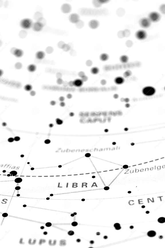 Libra on star map B stock image. Image of sign, chart - 34525163