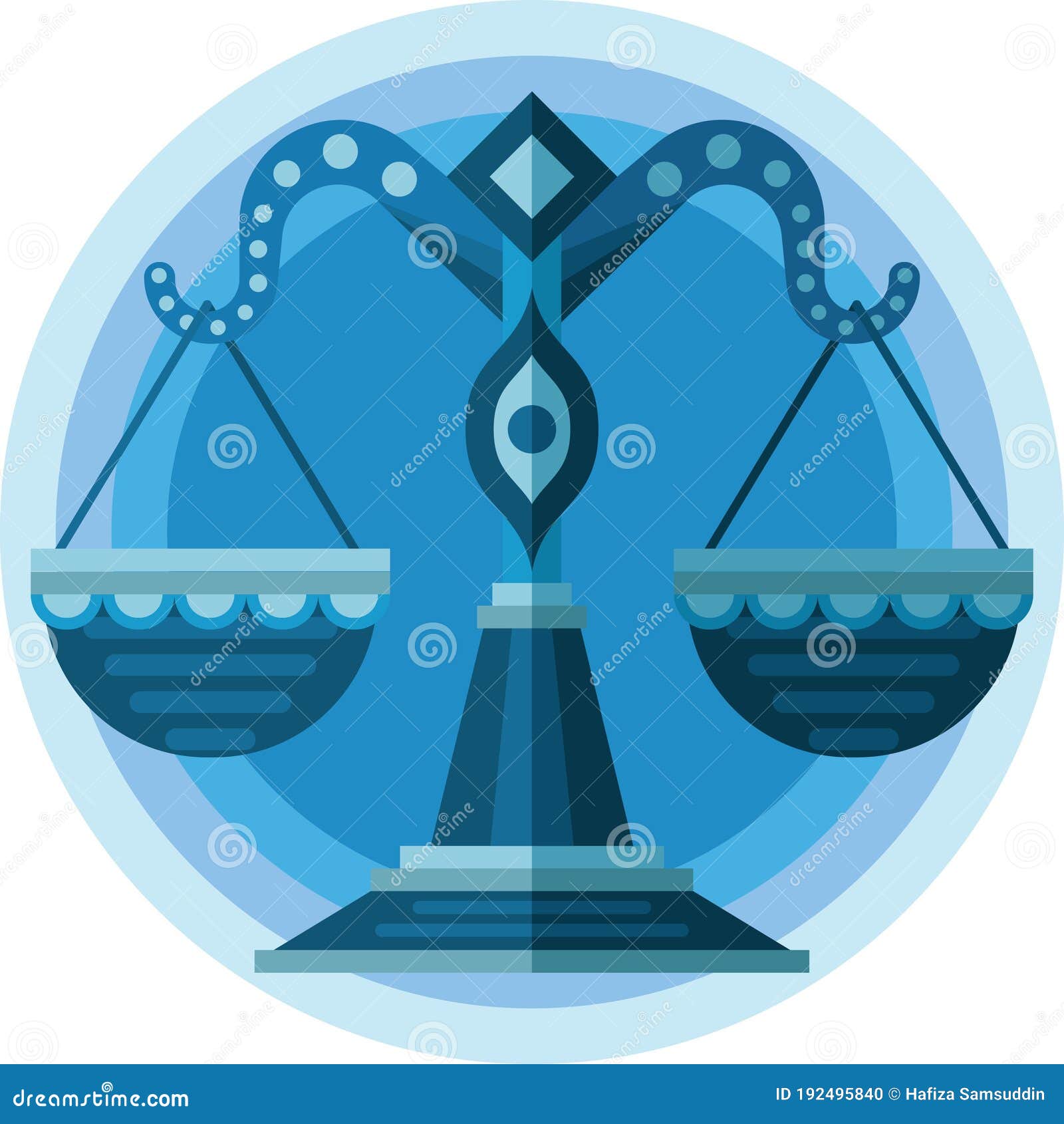 Libra. Vector Illustration Decorative Design Stock Vector ...