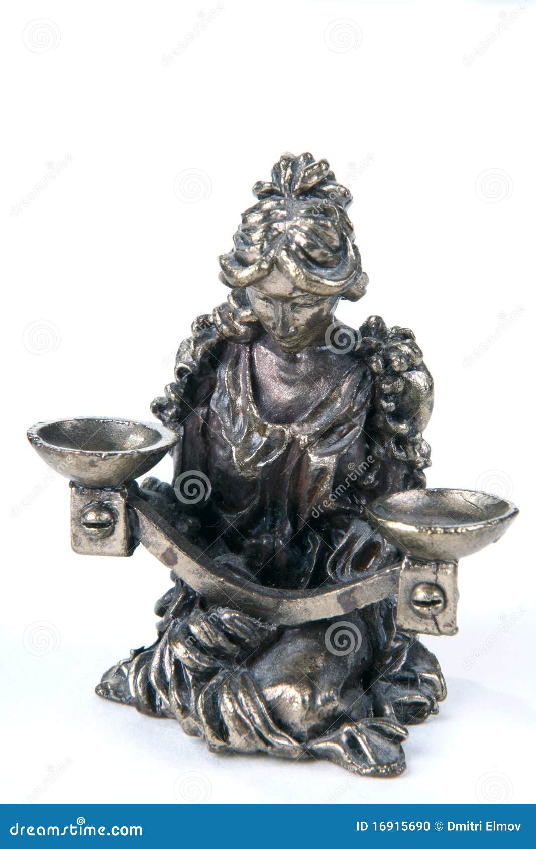 Libra - women metal figure stock photo. Image of libra - 16915690