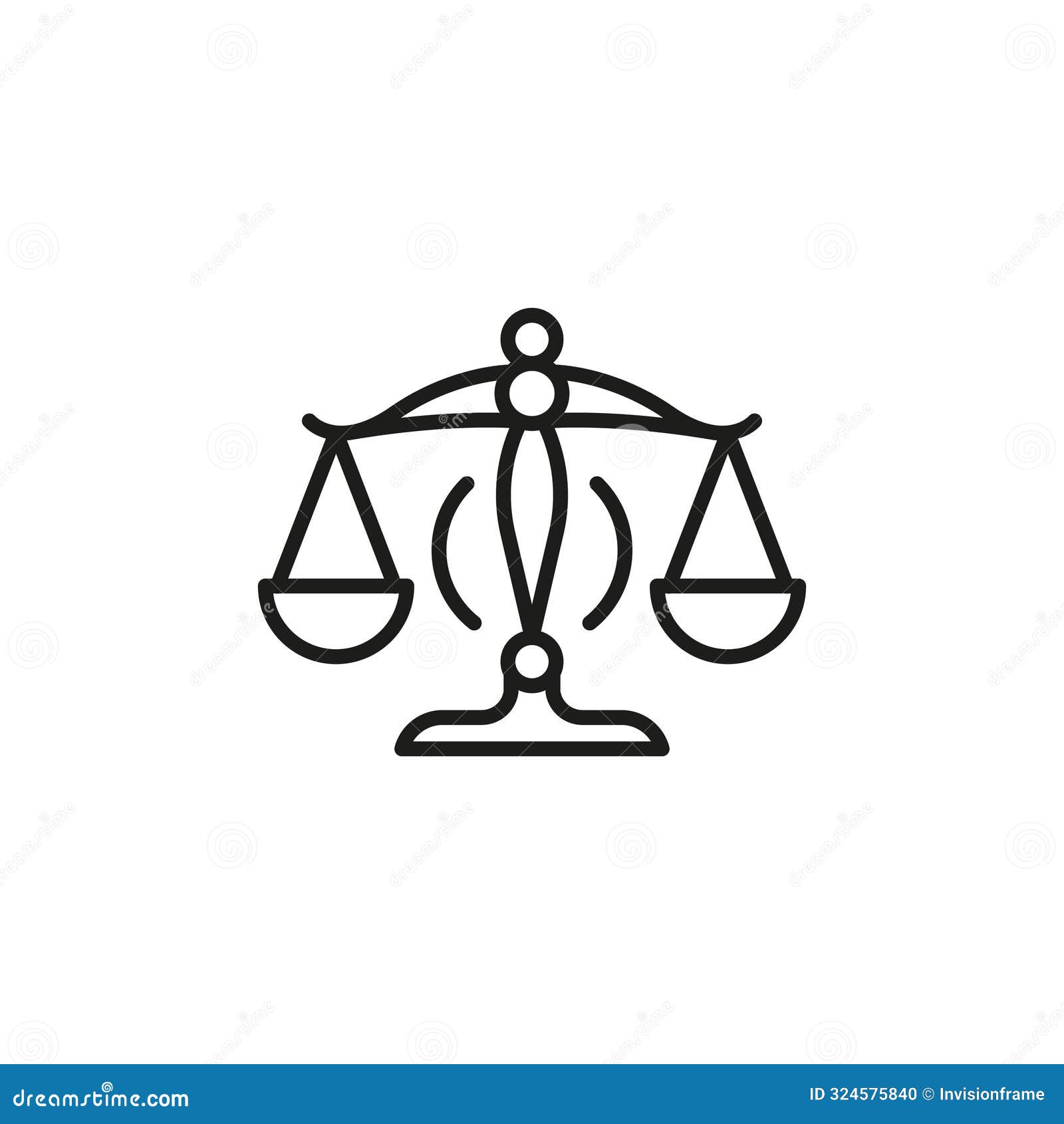 Libra Zodiac Icon stock illustration. Illustration of ancient - 324575840