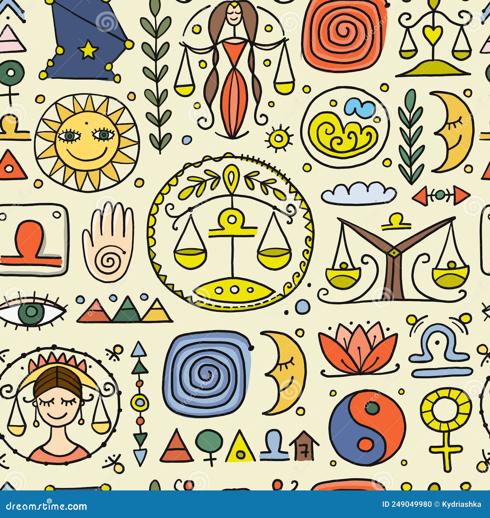 Libra Zodiac Sign. Element of Air Stock Vector - Illustration of vector ...