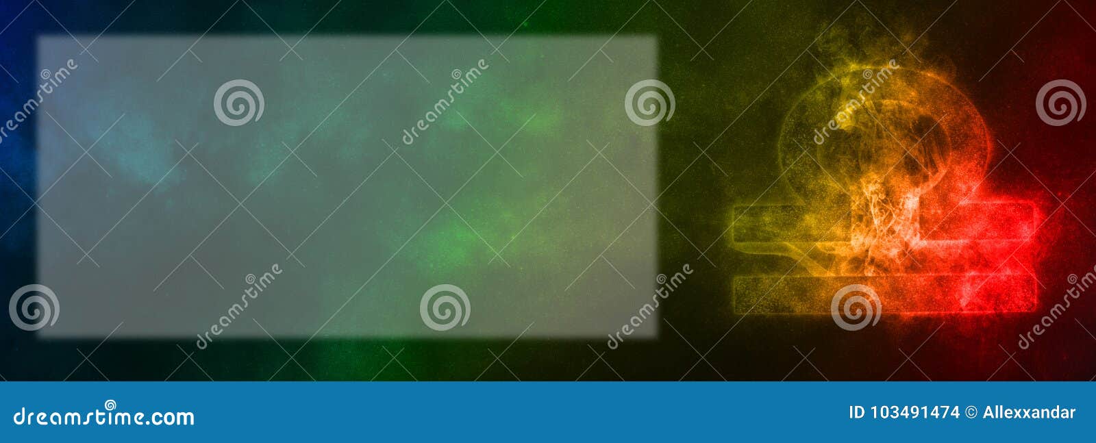 Libra Zodiac Sign. Libra Horoscope Sign. Template Text Room Stock Photo ...