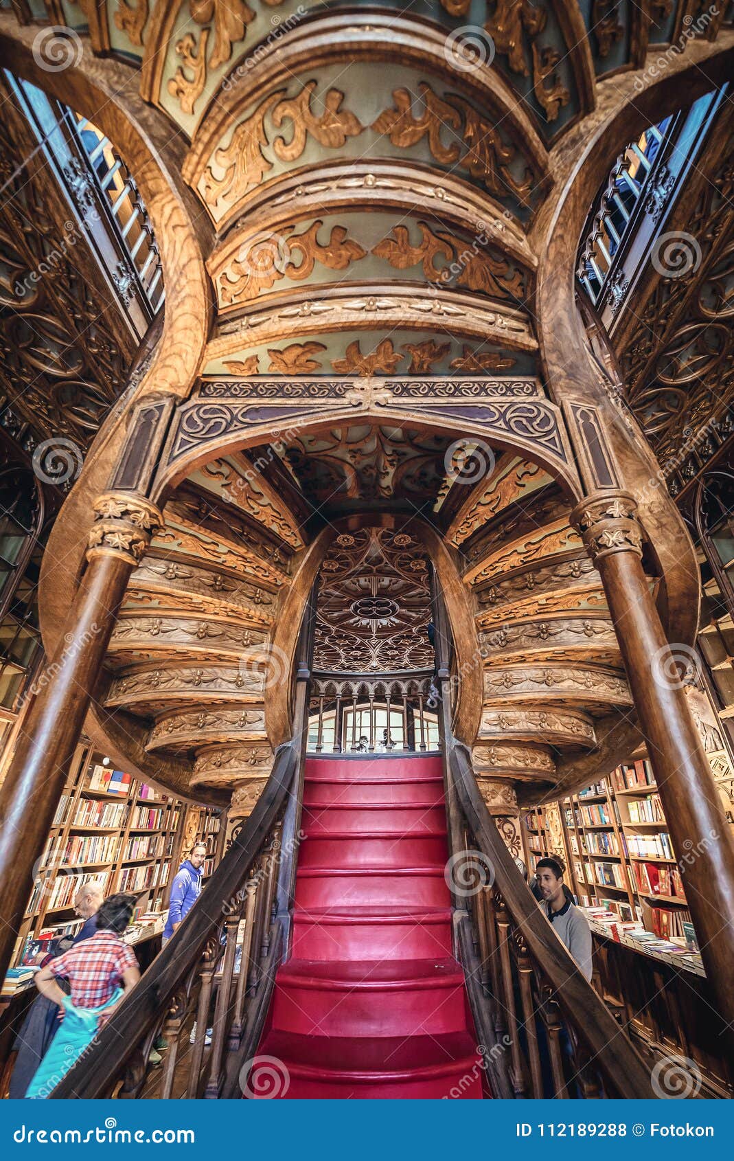Librairie De Lello Dans La Ville De Porto Photo stock éditorial - Image ...