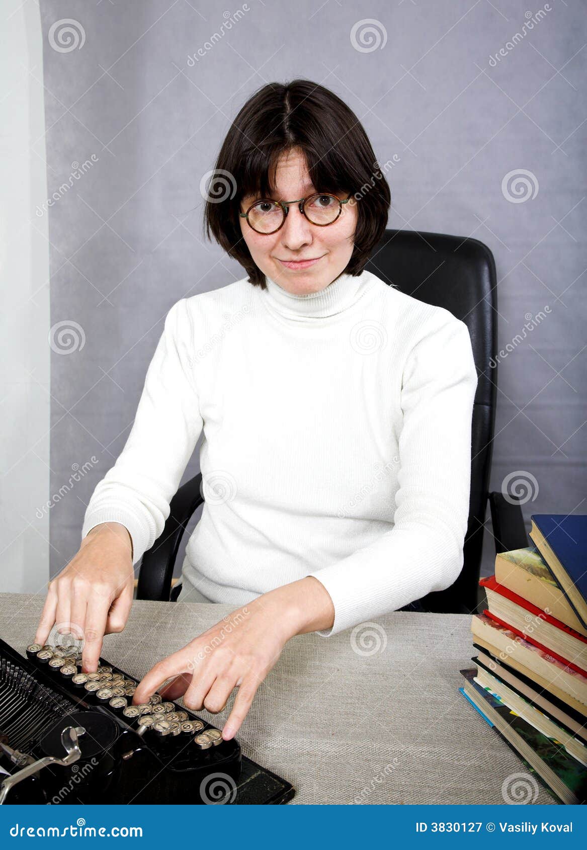 Librarian stock image. Image of chief, isolated, information - 3830127