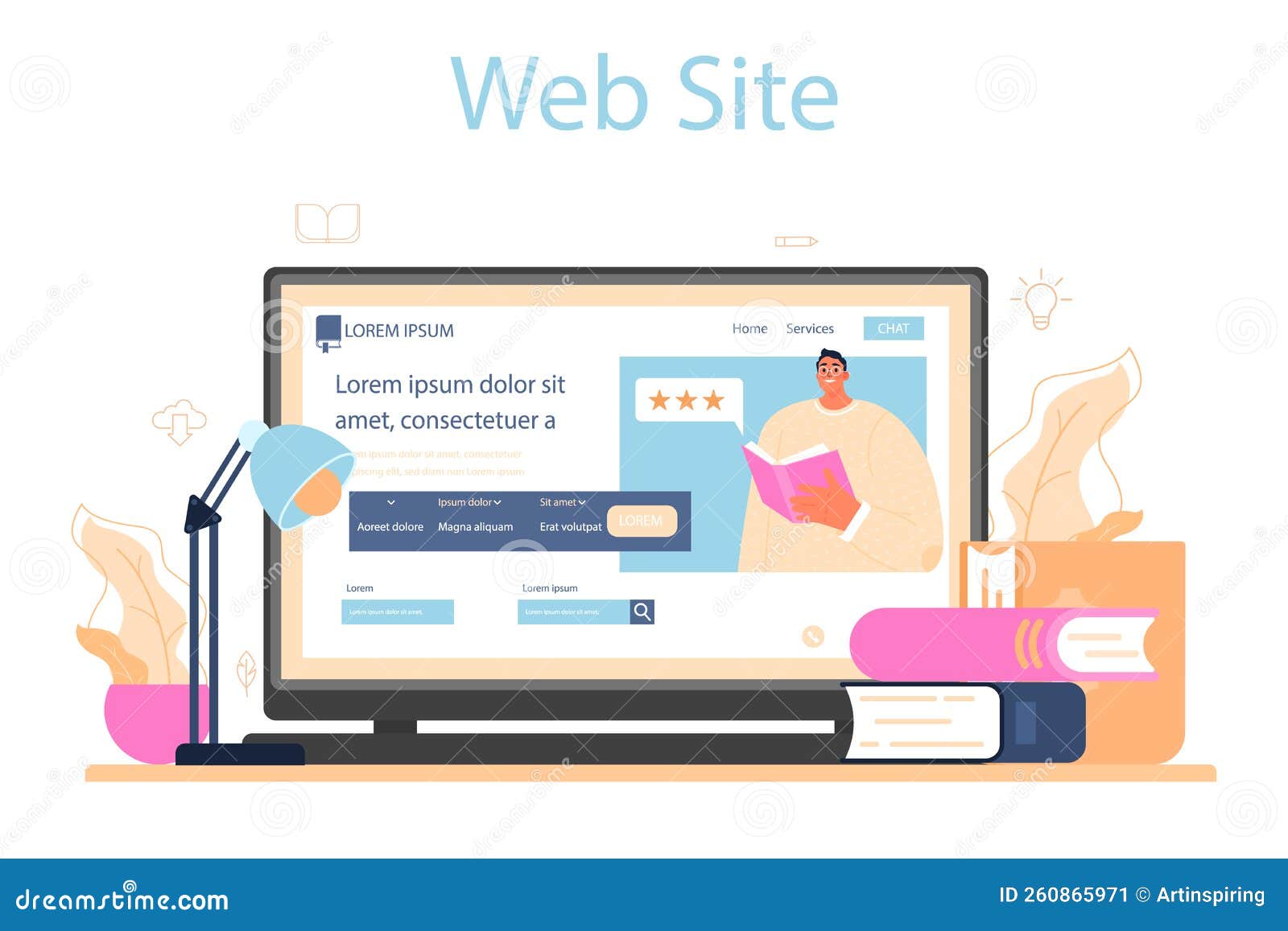 Librarian Online Service or Platform. Library Staff Cataloging and ...