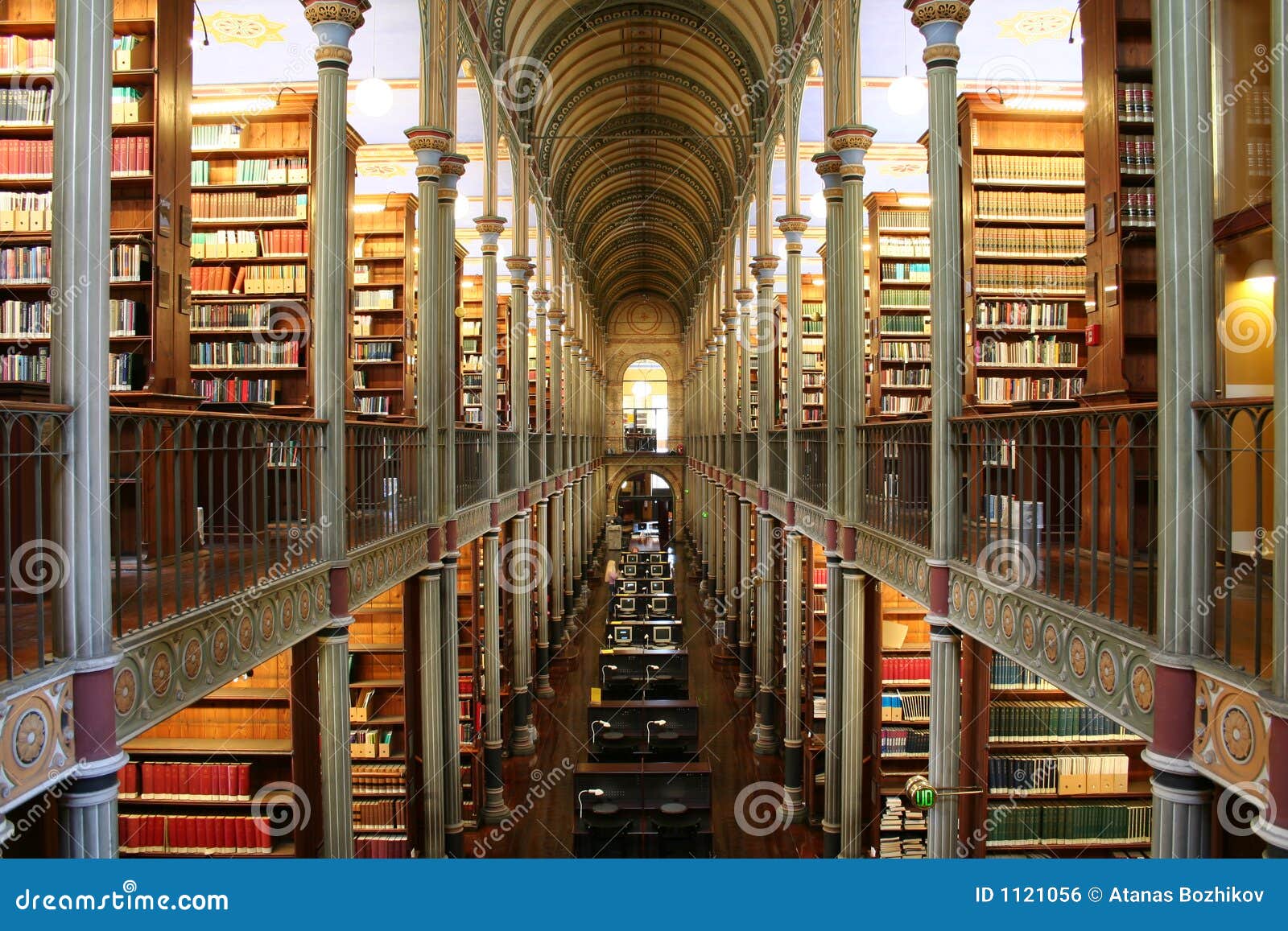 Library stock photo. Image of leisure, school, bookstacks - 1121056
