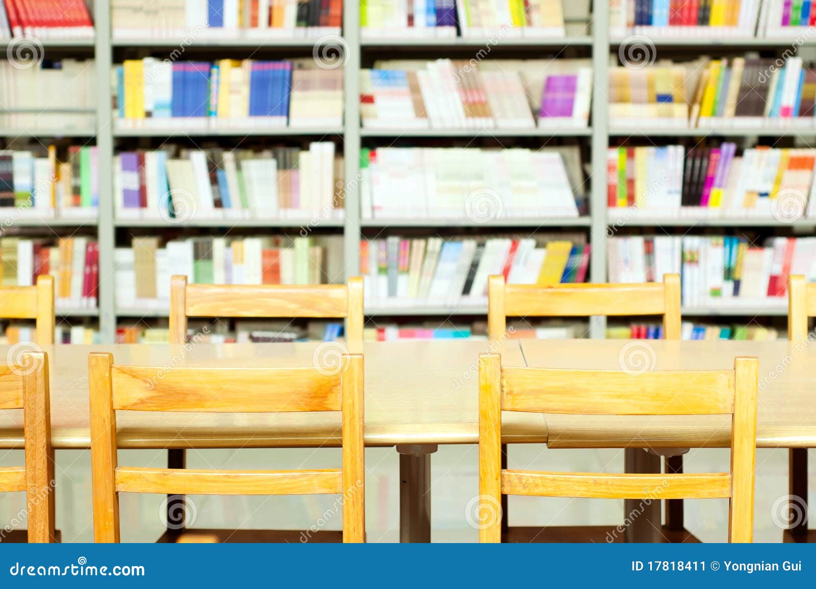 Library stock image. Image of books, schools, desk, research - 17818411