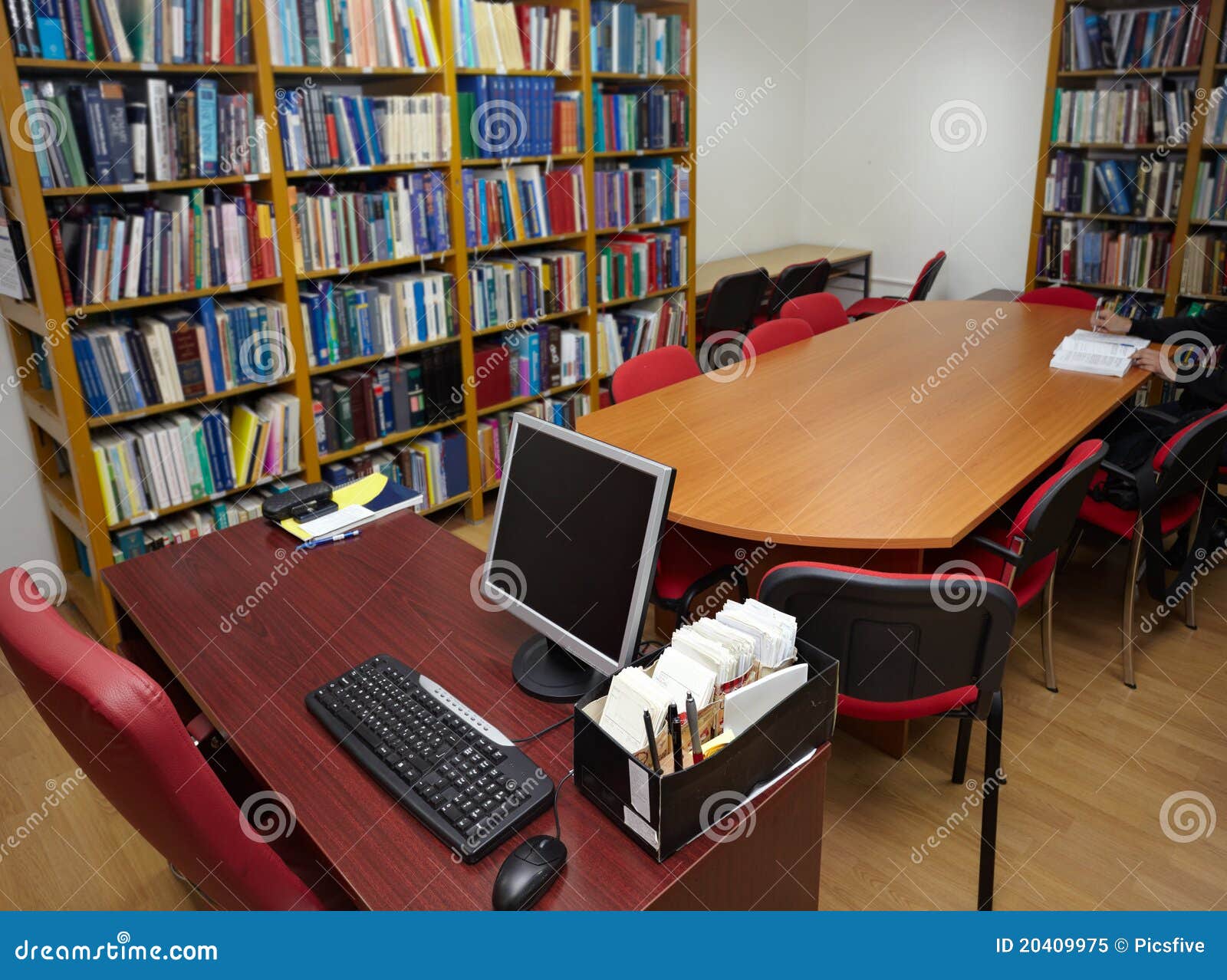 Library stock image. Image of student, school, studying - 20409975