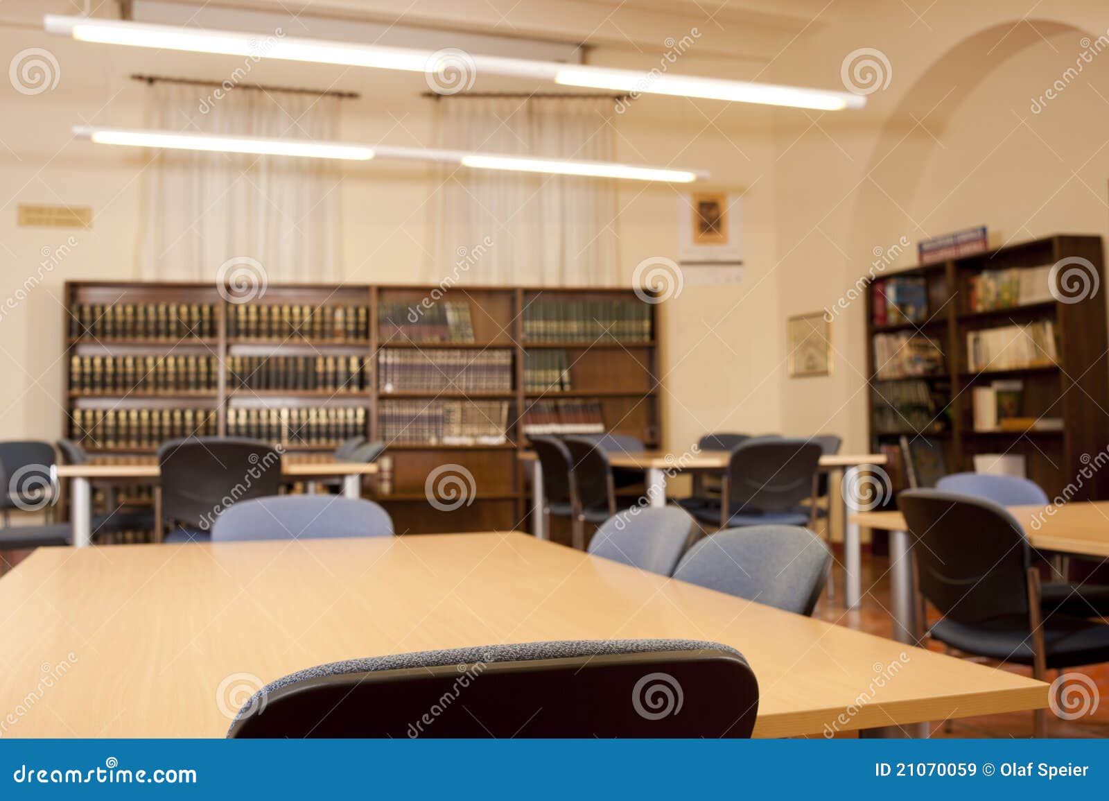 Library stock image. Image of scholar, desks, horizontal - 21070059