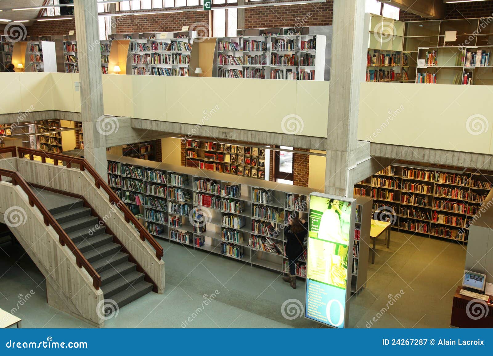 Library editorial photography. Image of intelligence - 24267287