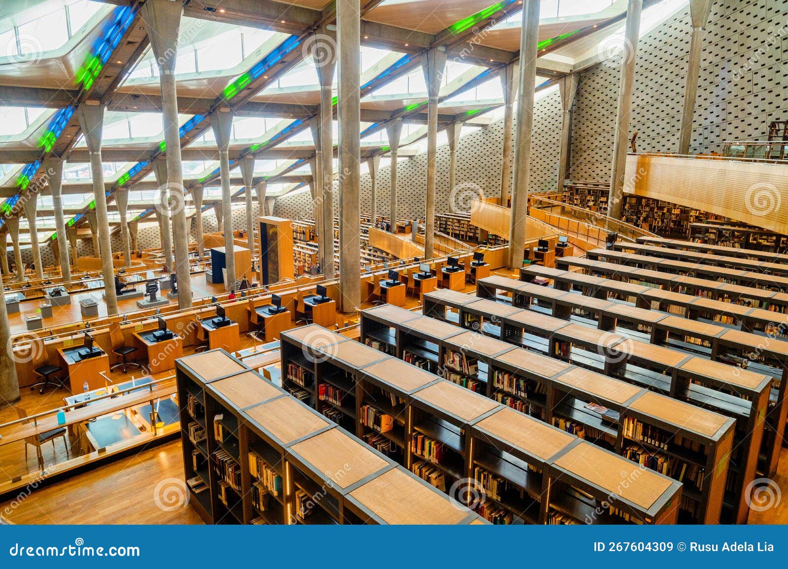 The Library of Alexandria in Egypt Editorial Stock Image - Image of ...