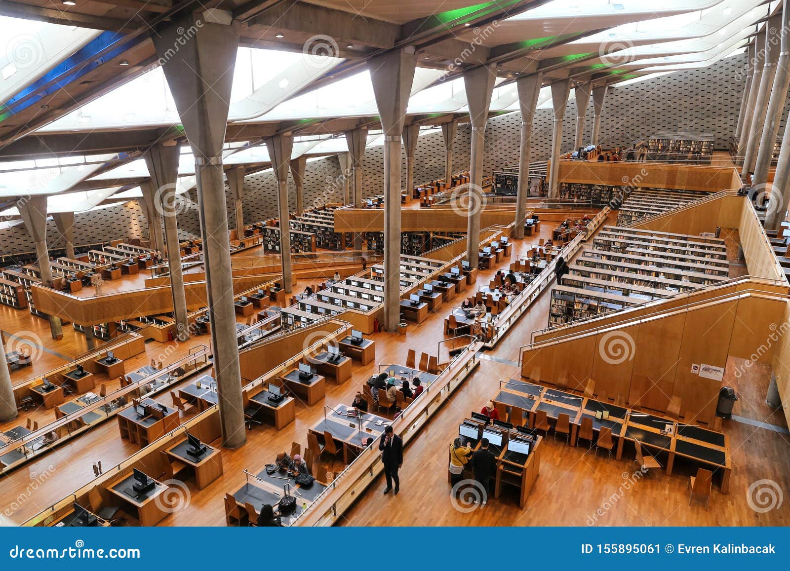 Library of Alexandria in Alexandria, Egypt Editorial Photo - Image of ...