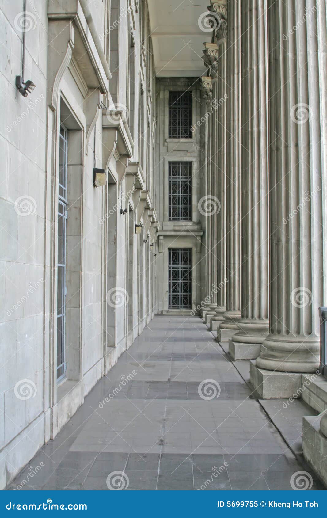 Library Bank Architecture Design Stock Image - Image of concrete ...
