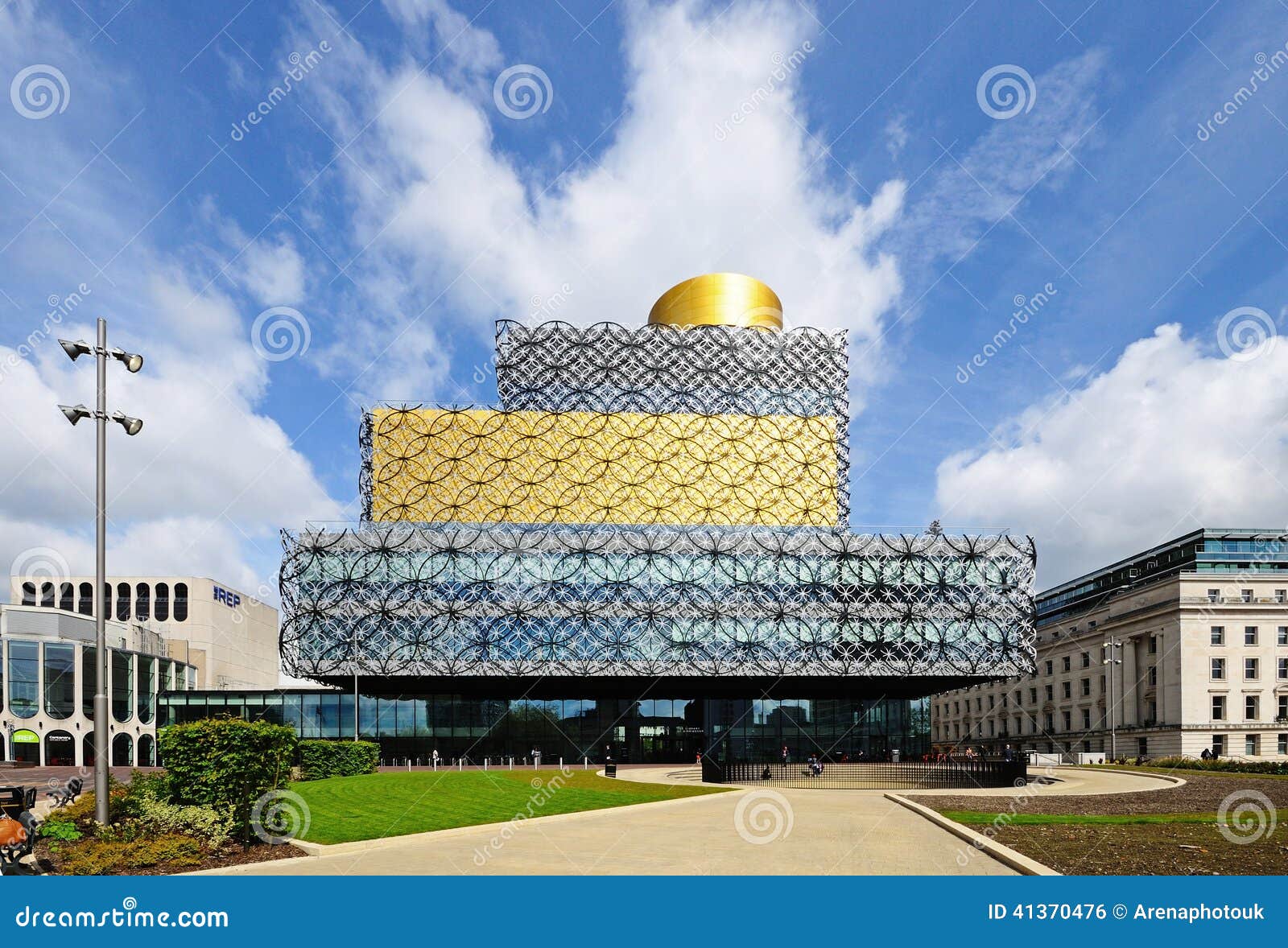 Library, Birmingham. editorial photo. Image of library - 41370476