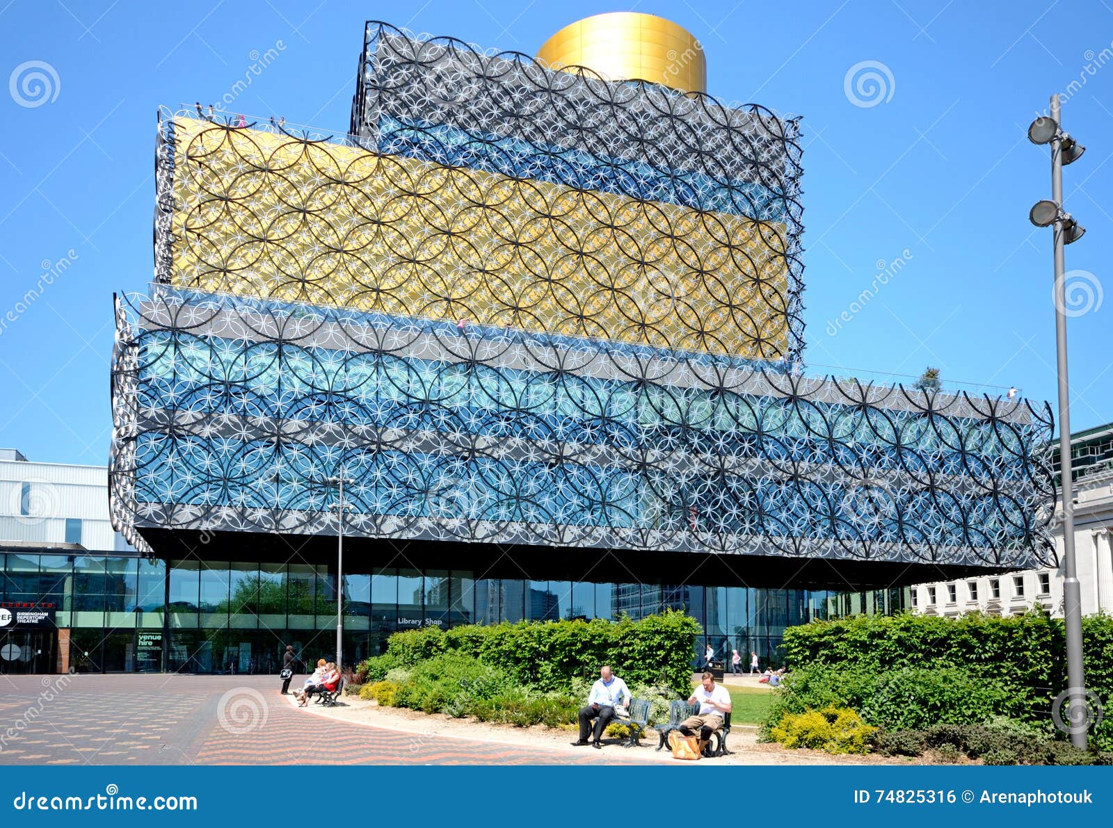 The Library of Birmingham. editorial photo. Image of birmingham - 74825316