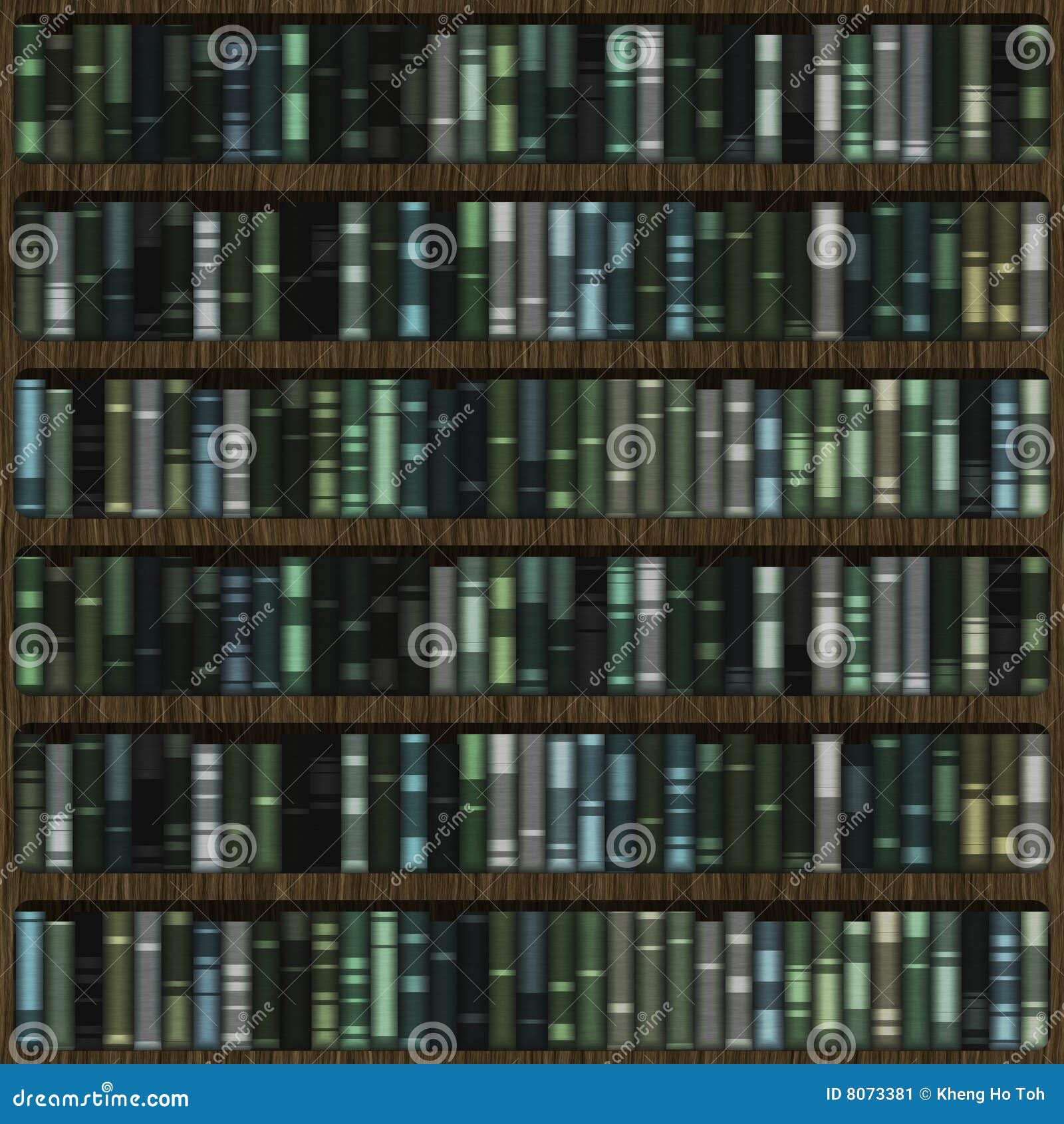 Library With Old Books, Diminishing Perspective. Generative Ai Royalty ...