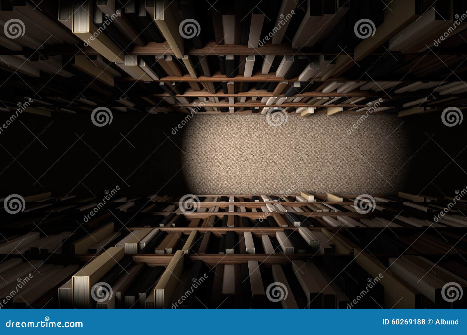 Library Bookshelf Aisle stock photo. Image of archive - 60269188