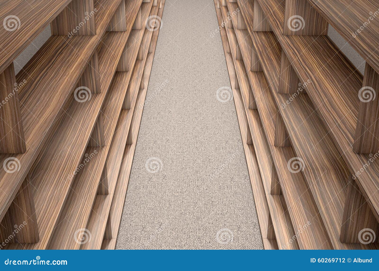 Library Bookshelf Empty stock photo. Image of read, room - 60269712